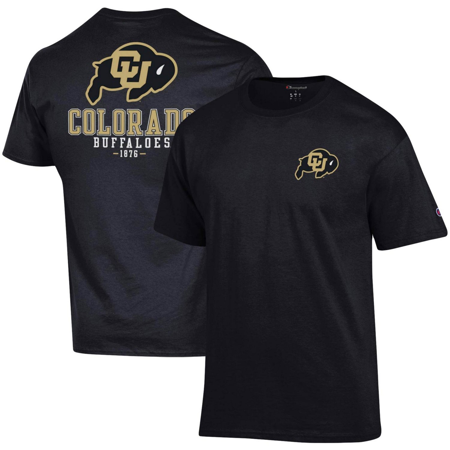 Champion Colorado Buffaloes Stack 2-Hit T-Shirt | Academy
