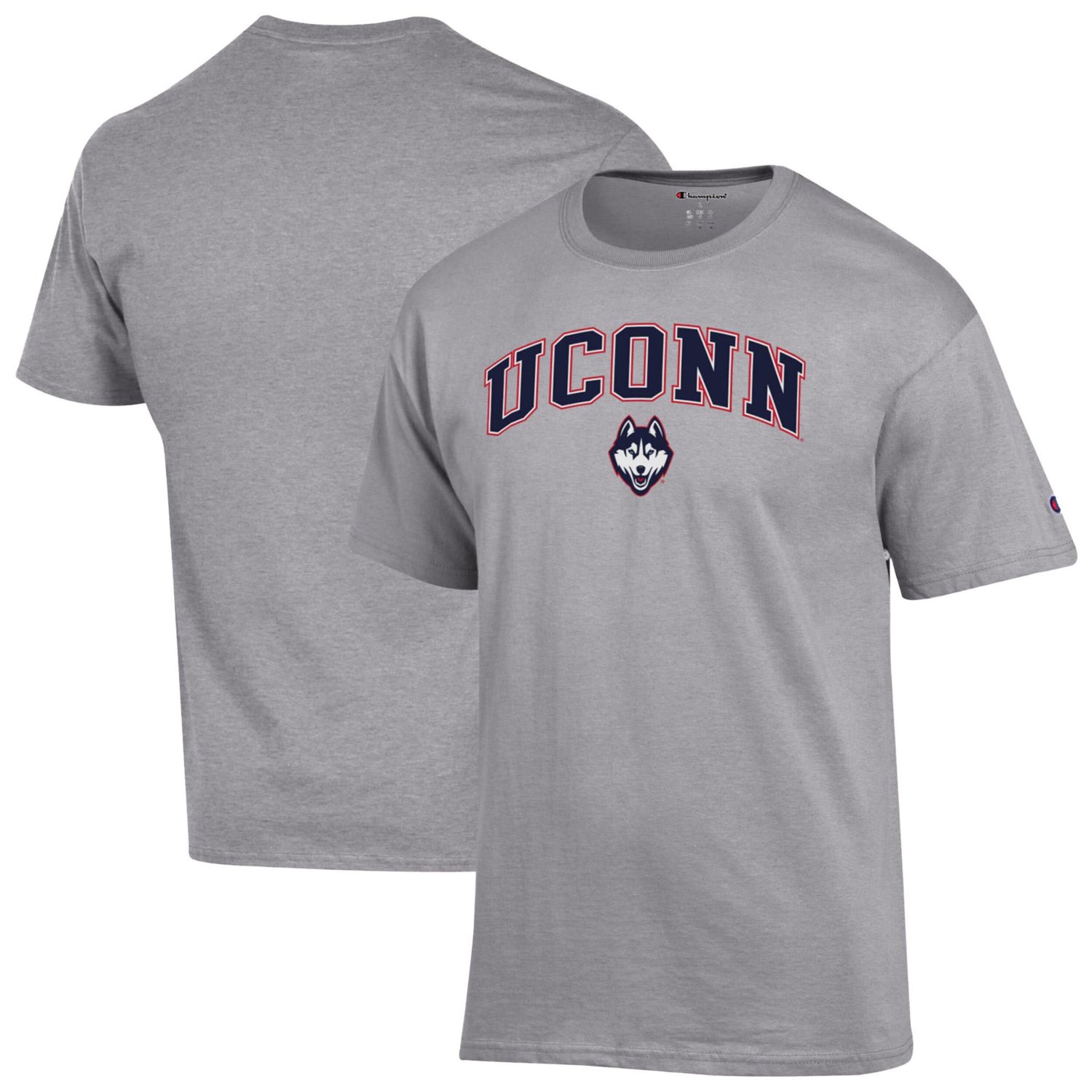 Champion UConn Huskies Arched Logo T-Shirt | Academy