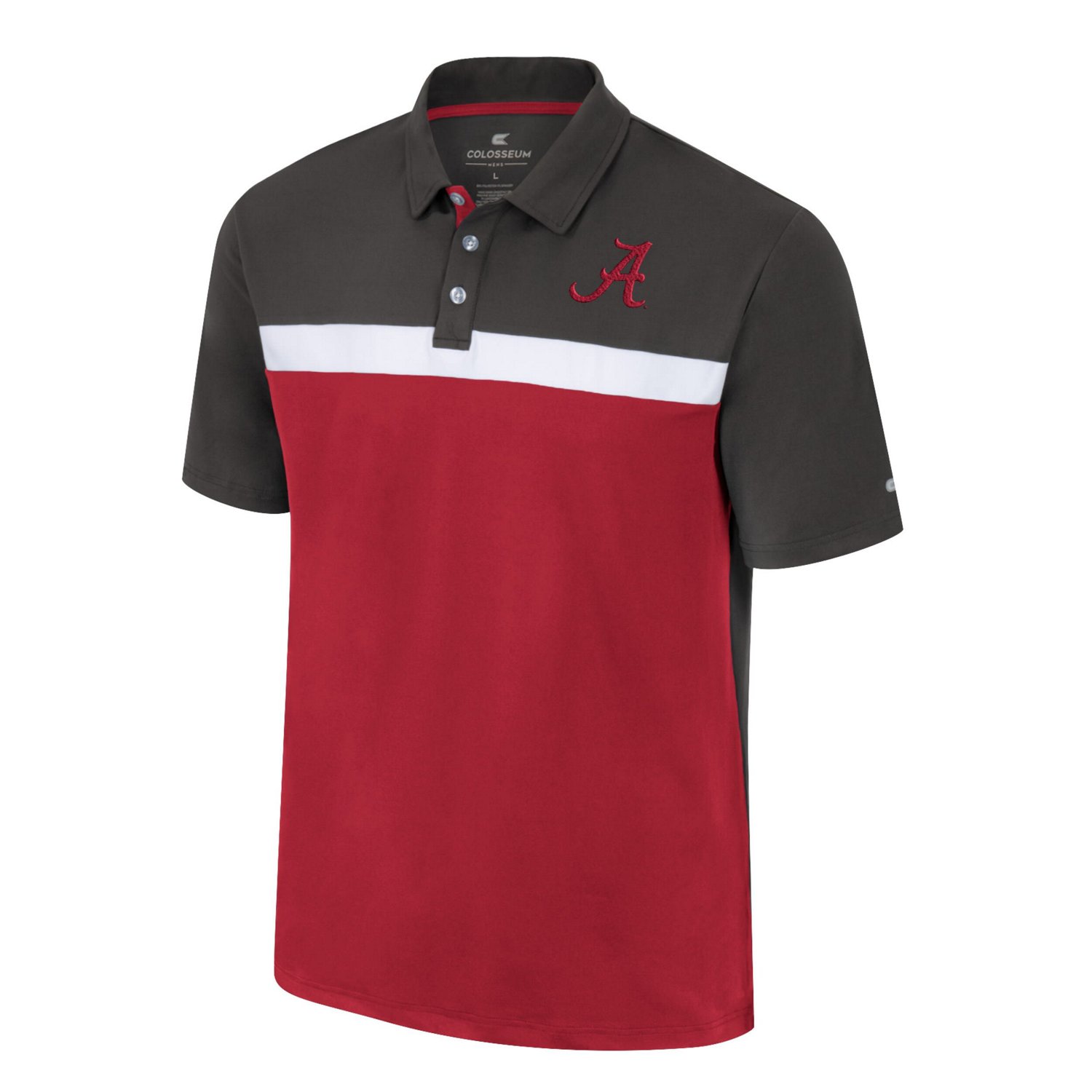 Colosseum Alabama Crimson Tide Two Yutes Polo | Academy