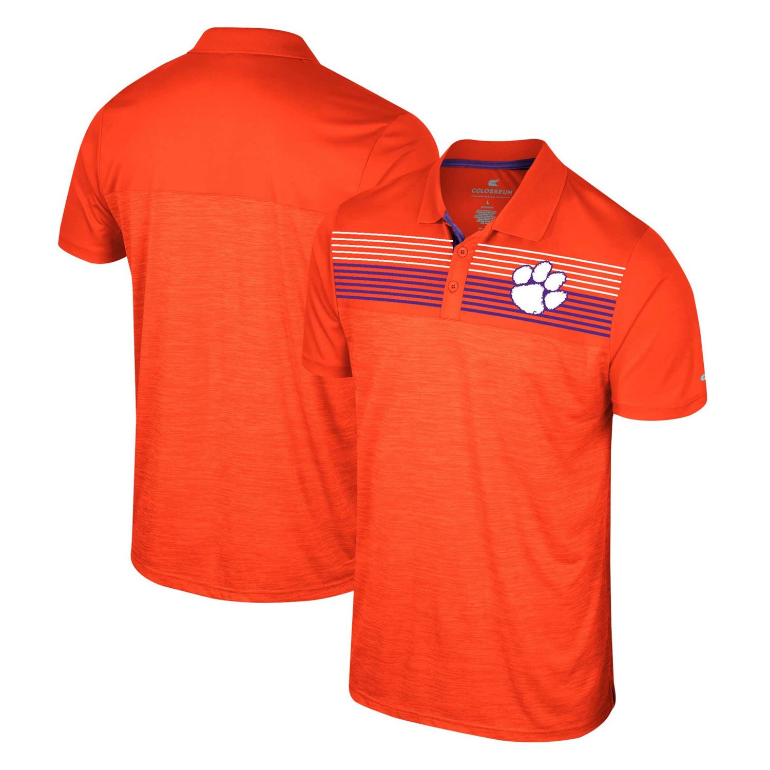 Colosseum Clemson Tigers Langmore Polo | Free Shipping at Academy