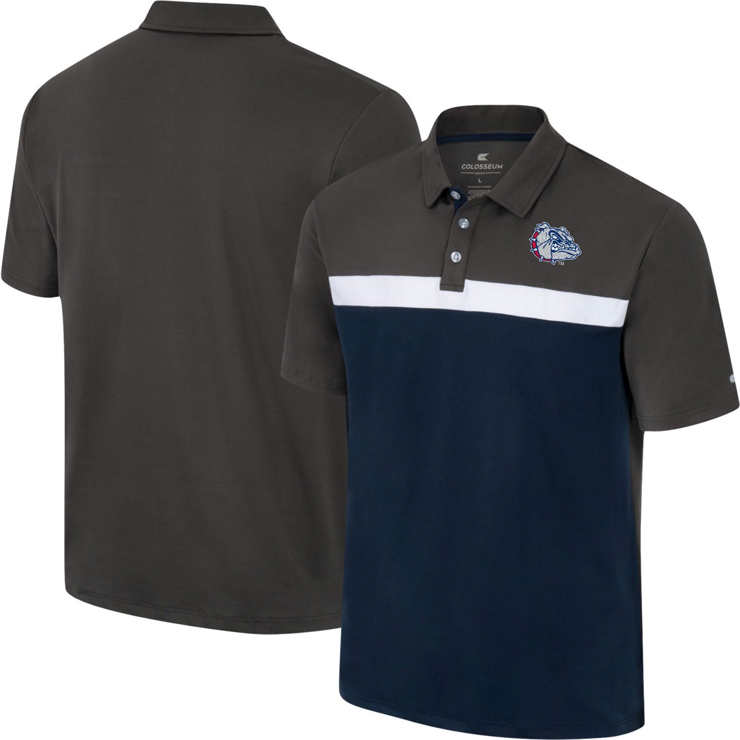 Colosseum Gonzaga Bulldogs Two Yutes Polo | Academy