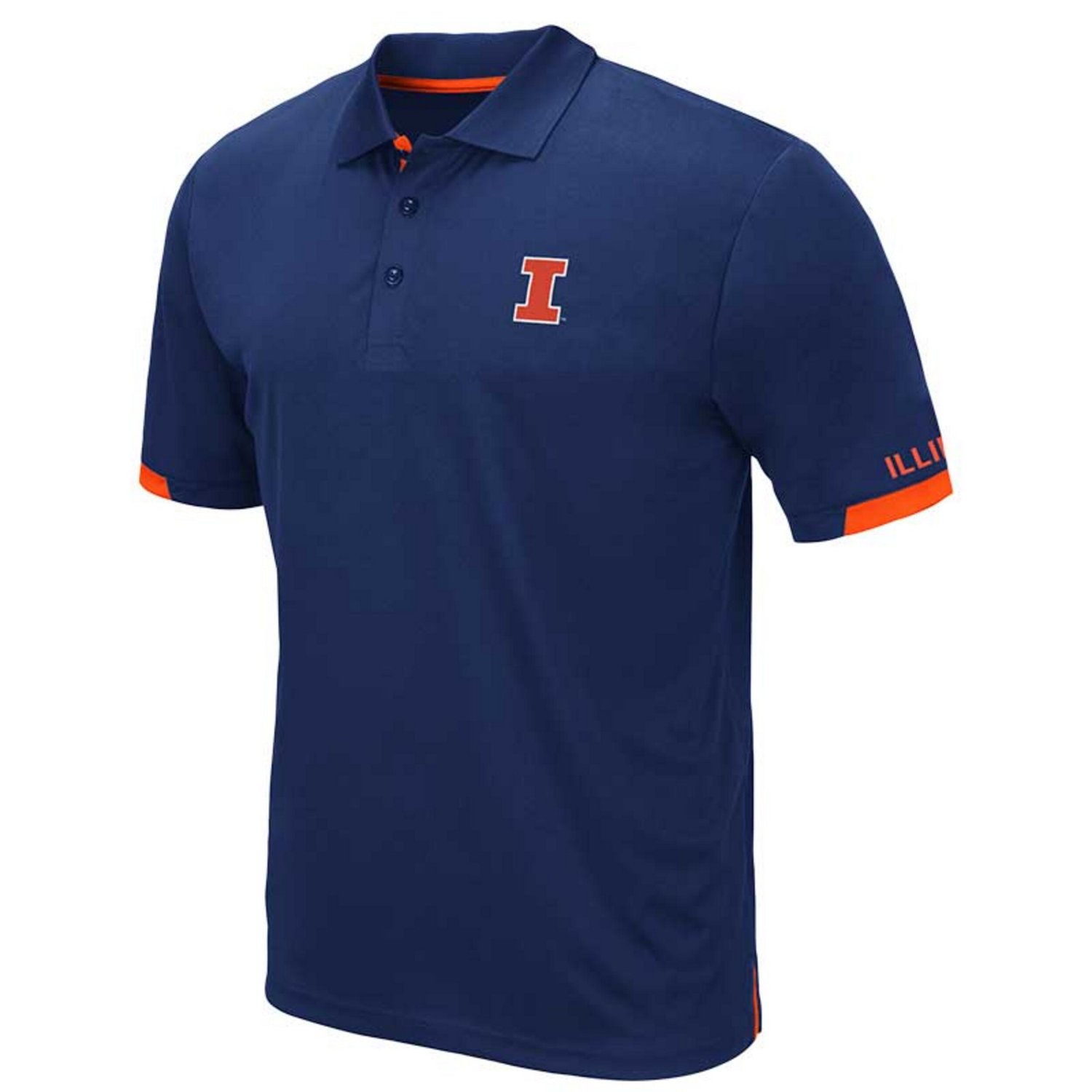 Colosseum Illinois Fighting Illini Big Tall Santry Polo | Academy