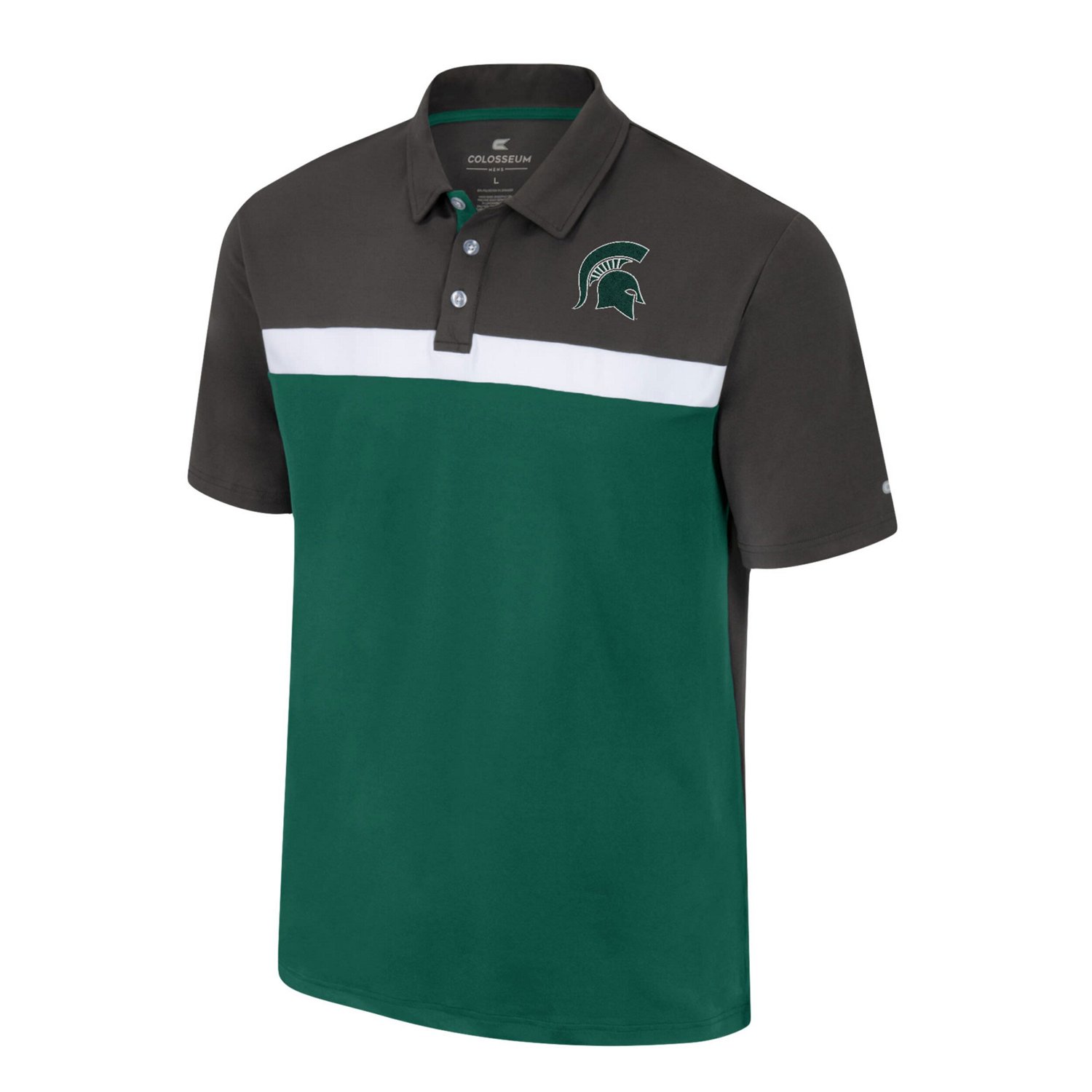 Colosseum Michigan State Spartans Two Yutes Polo | Academy