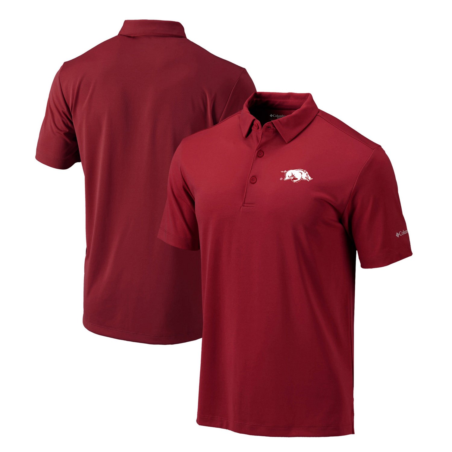 Columbia Arkansas Razorbacks Omni-Wick Drive Polo | Academy
