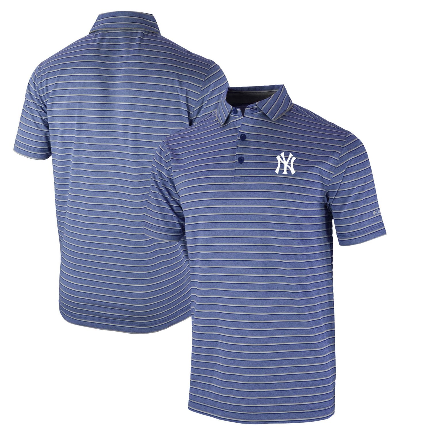 Columbia New York Yankees Omni-Wick Post Round Polo | Academy