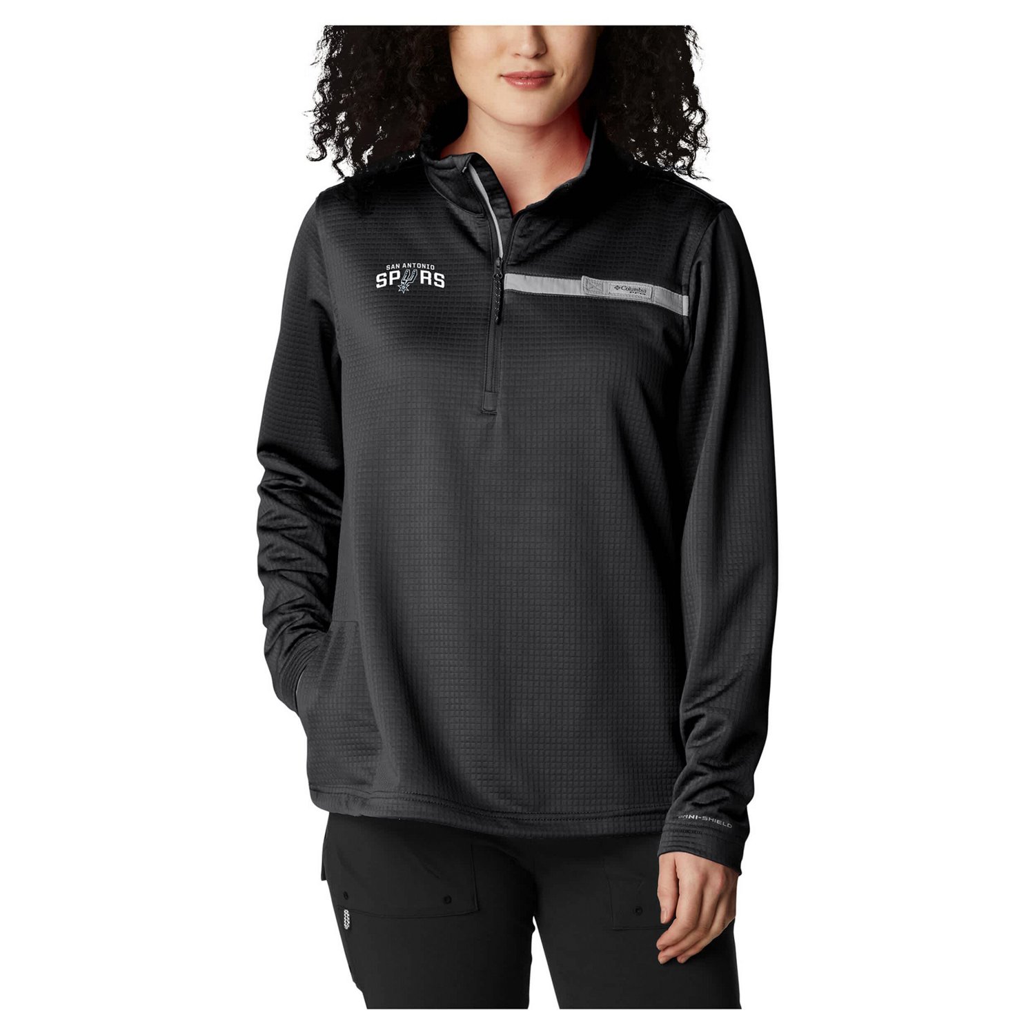 Columbia San Antonio Spurs Skiff Guide Fleece Pullover Top | Academy