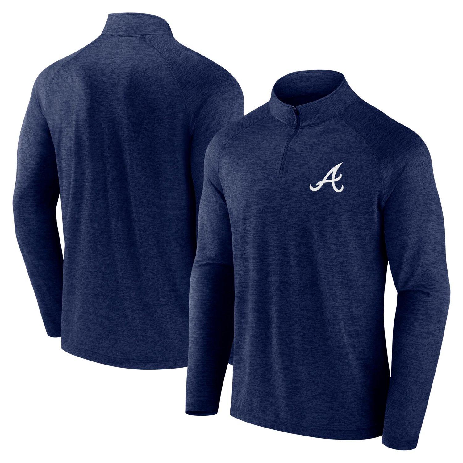 Fanatics Atlanta Braves Head-to-Head Raglan Quarter-Zip Jacket | Academy