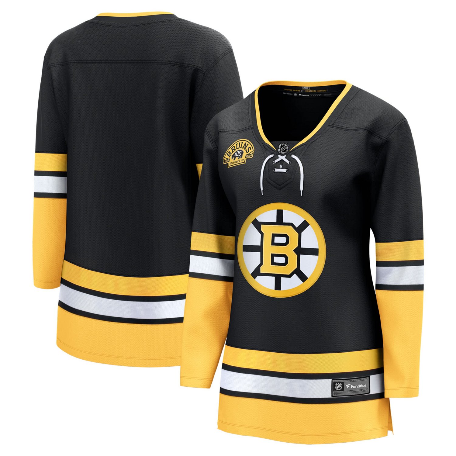 Fanatics Boston Bruins 100th Anniversary Premier Breakaway Jersey | Academy