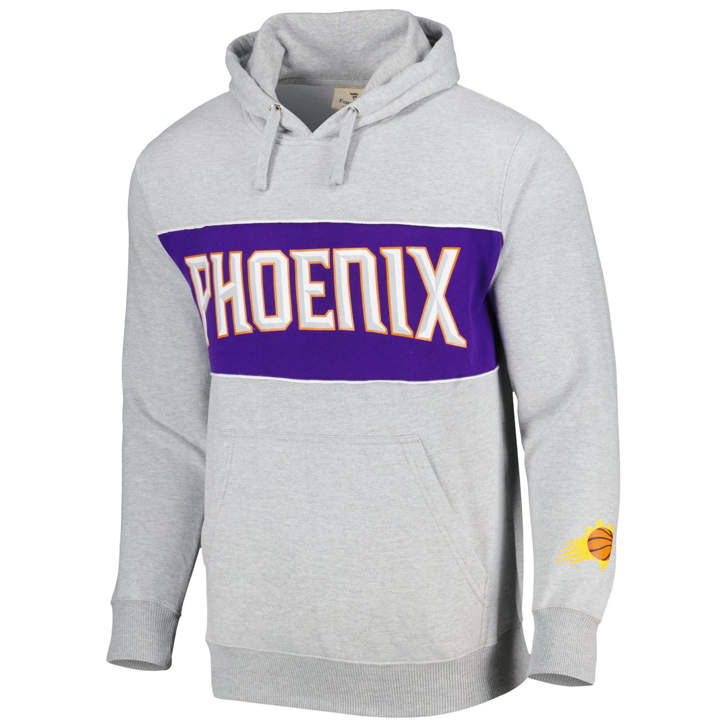 Fanatics Branded Phoenix Suns Wordmark French Terry Pullover Hoodie ...