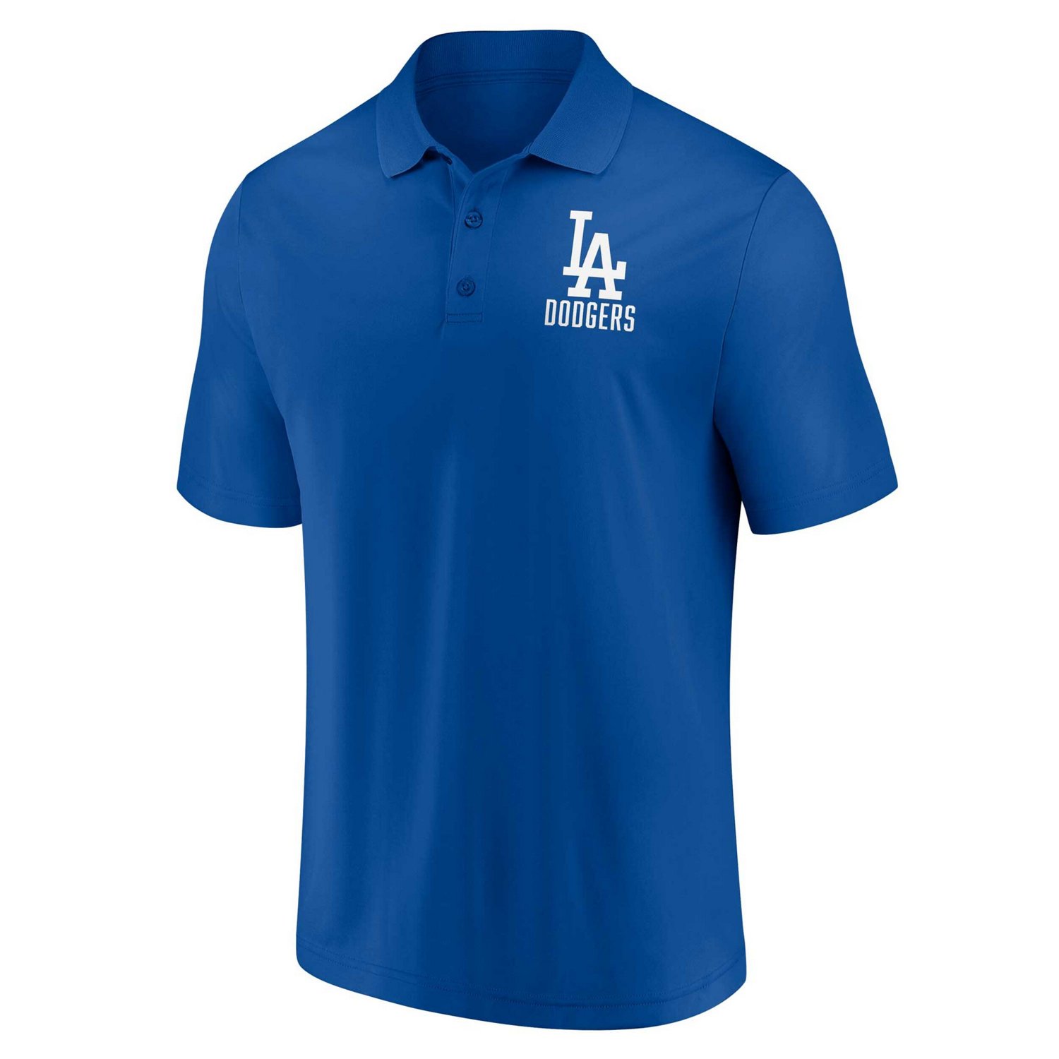 Fanatics /White Los Angeles Dodgers Two-Pack Logo Lockup Polo Set | Academy