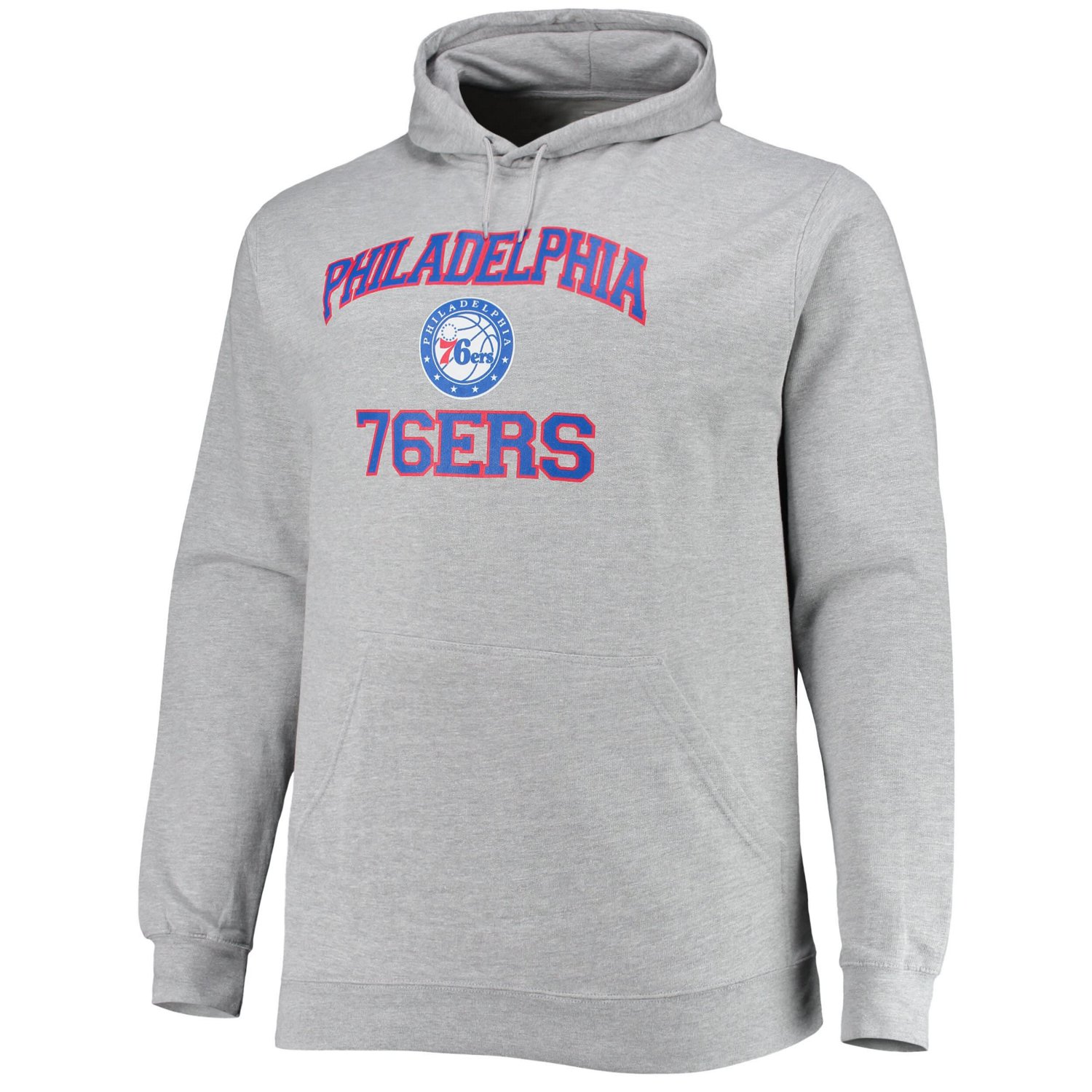 Philadelphia 76ers Big Tall Heart Soul Pullover Hoodie | Academy