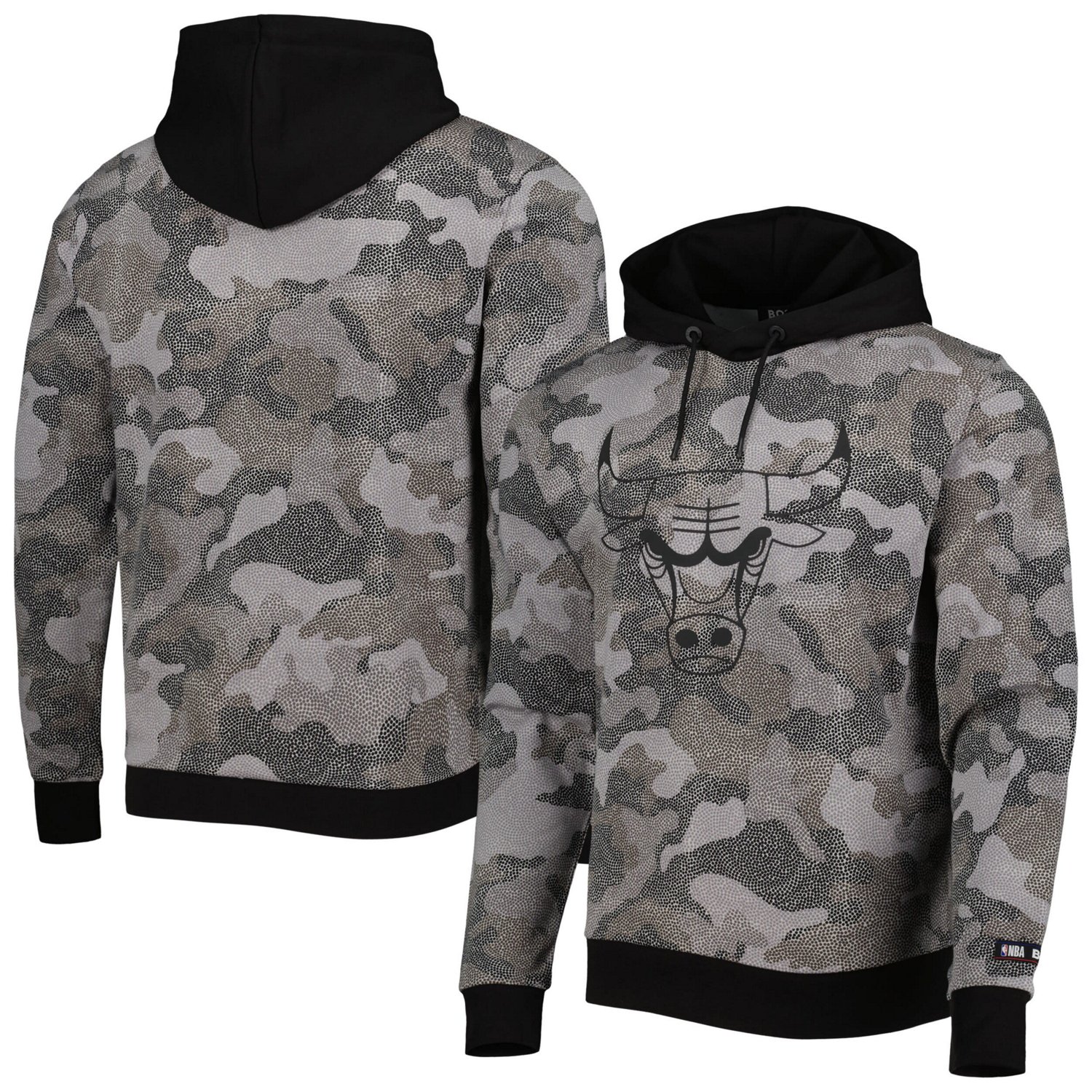 Hugo Boss Chicago Bulls Camo Pullover Hoodie | Academy