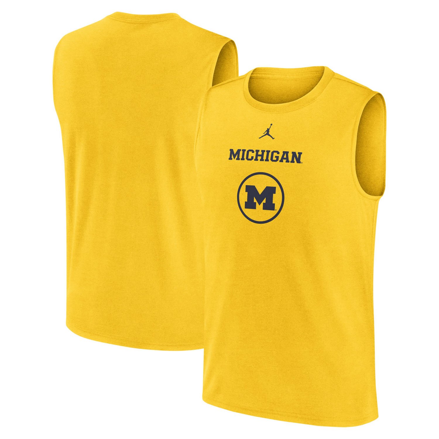 Jordan Brand Michigan Wolverines Basketball Practice Tank | Academy
