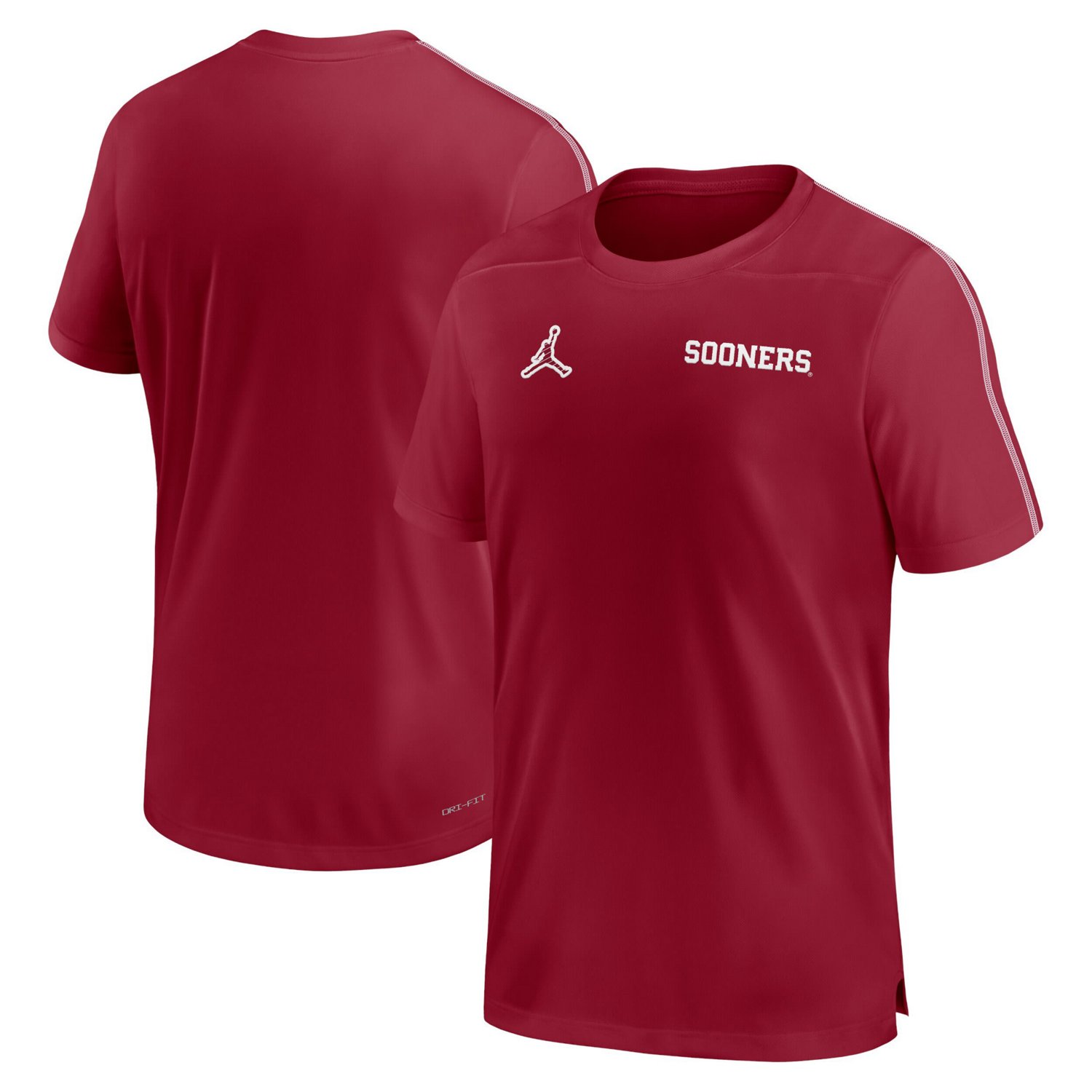 Jordan Brand Oklahoma Sooners 2024 Sideline Coach Performance Top | Academy