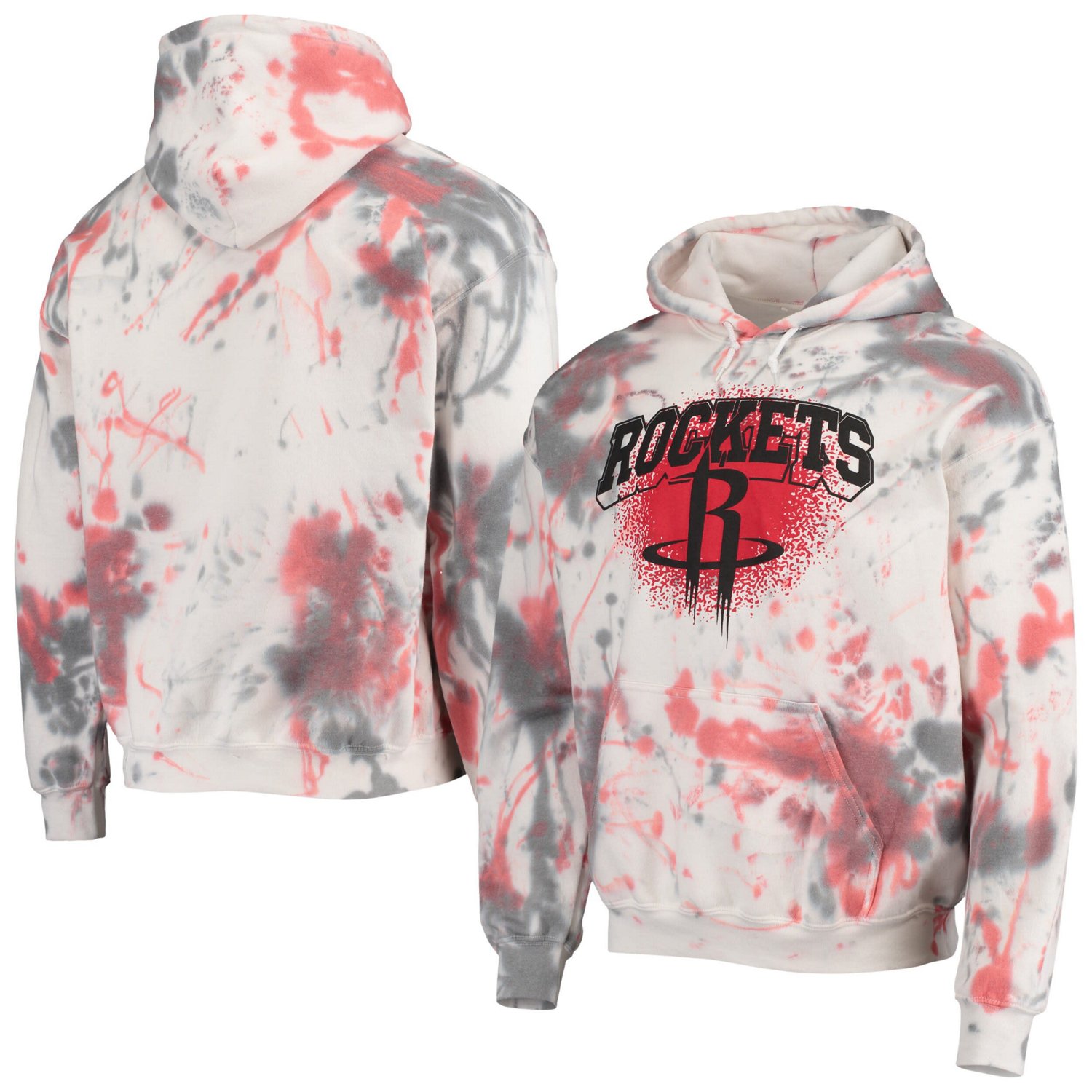 Junk Food Houston Rockets Tie-Dye Pullover Hoodie | Academy