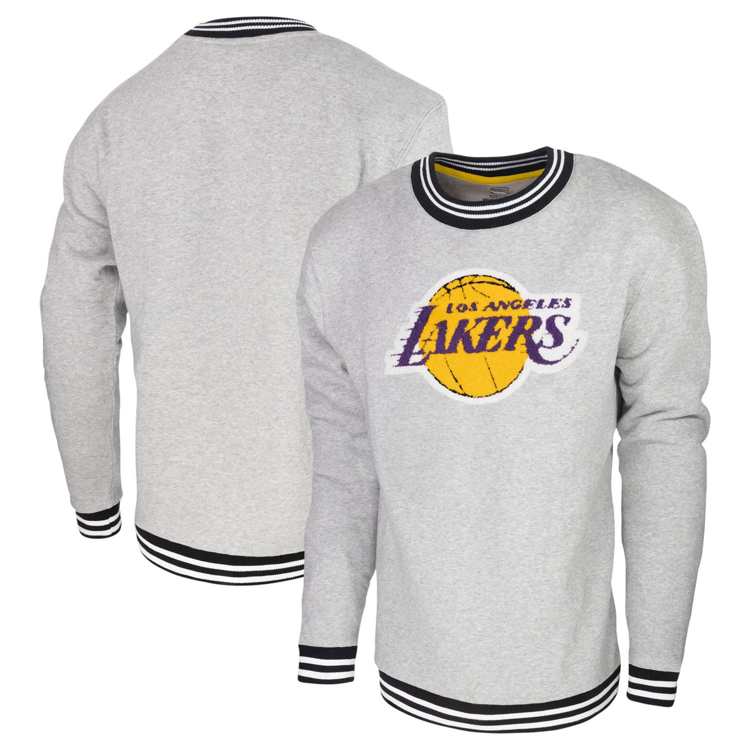 Men's Stadium Essentials Los Angeles Lakers Club Level Pullover ...