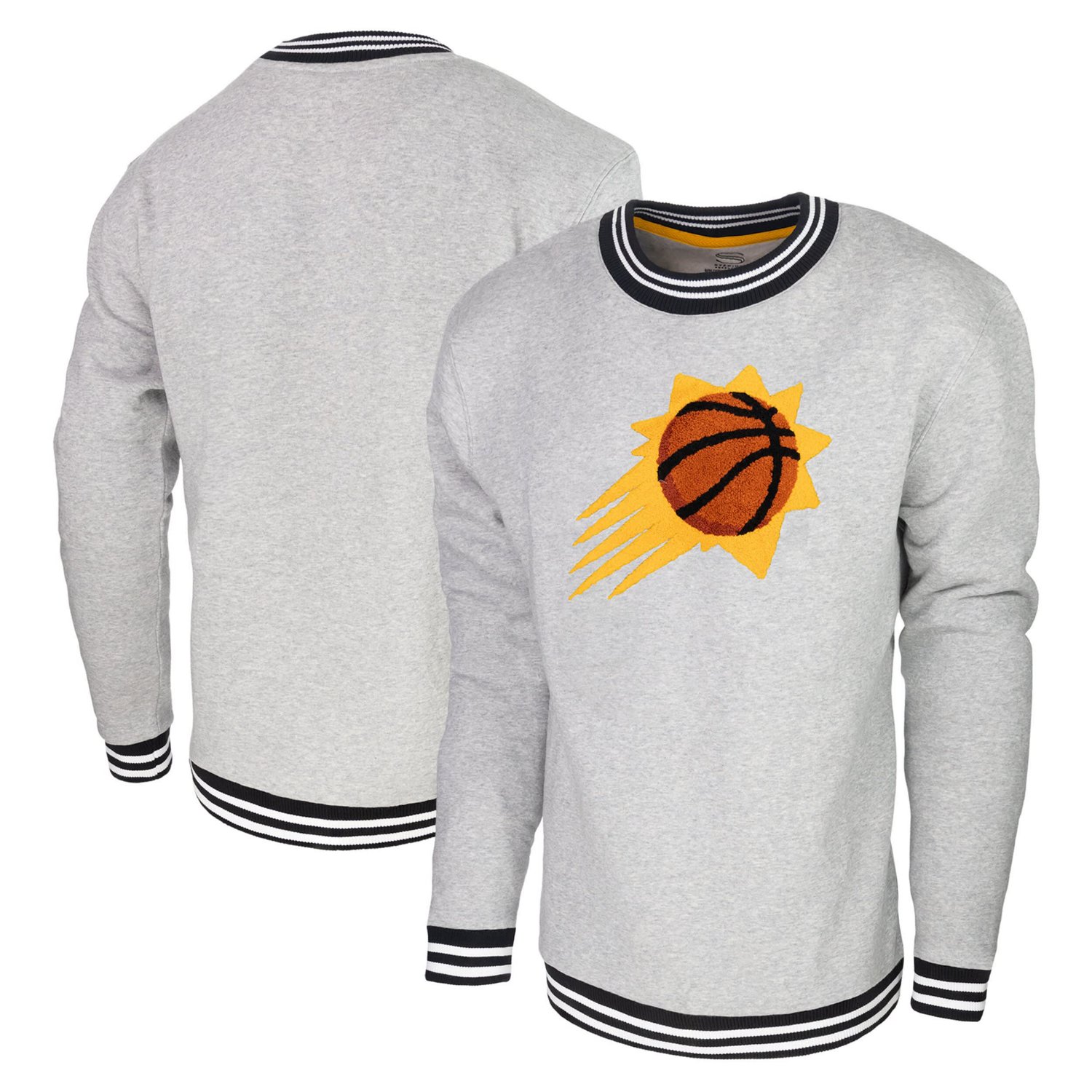 Men's Stadium Essentials Phoenix Suns Club Level Pullover Sweatshirt ...