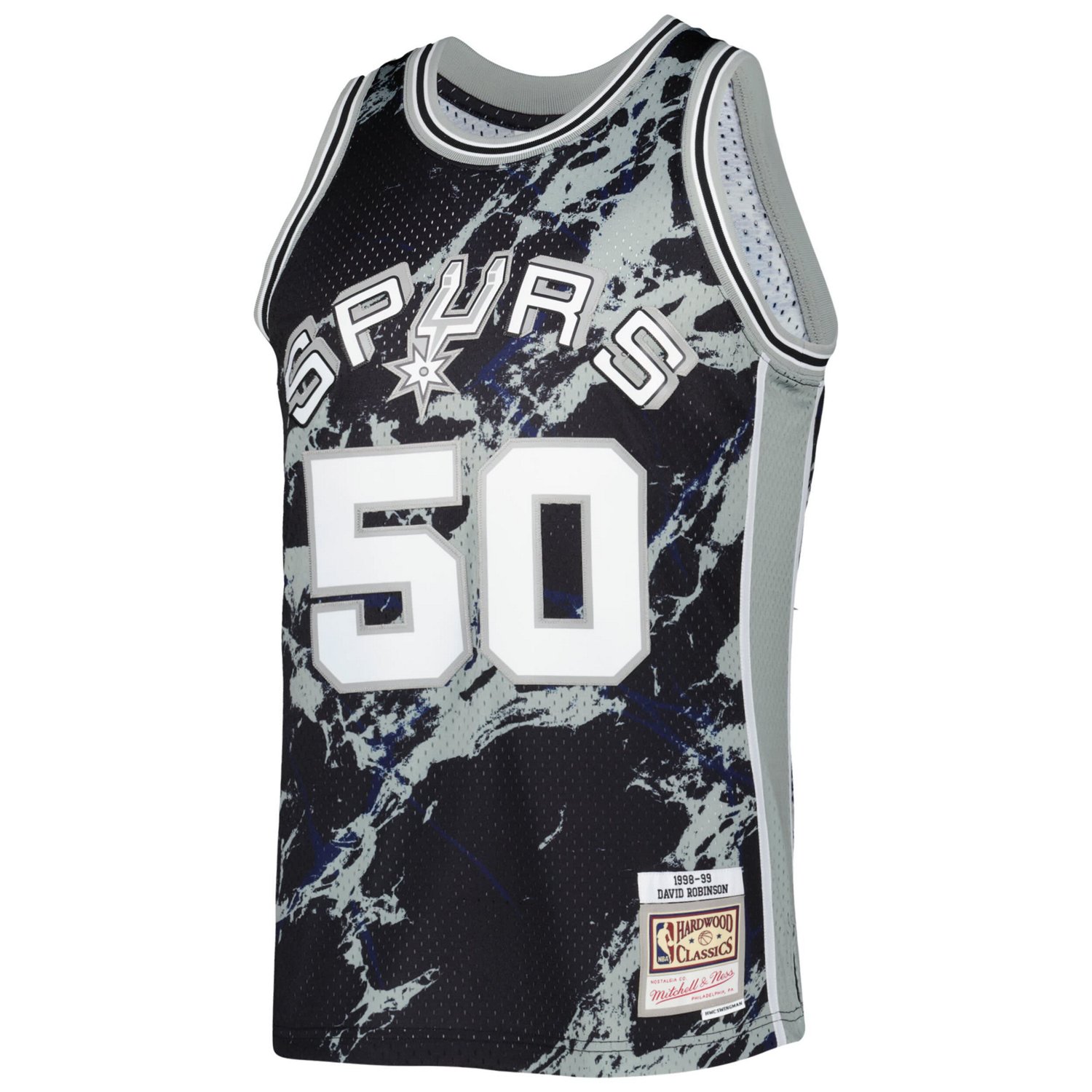 Mitchell Ness David Robinson San Antonio Spurs 1998/99 Hardwood ...