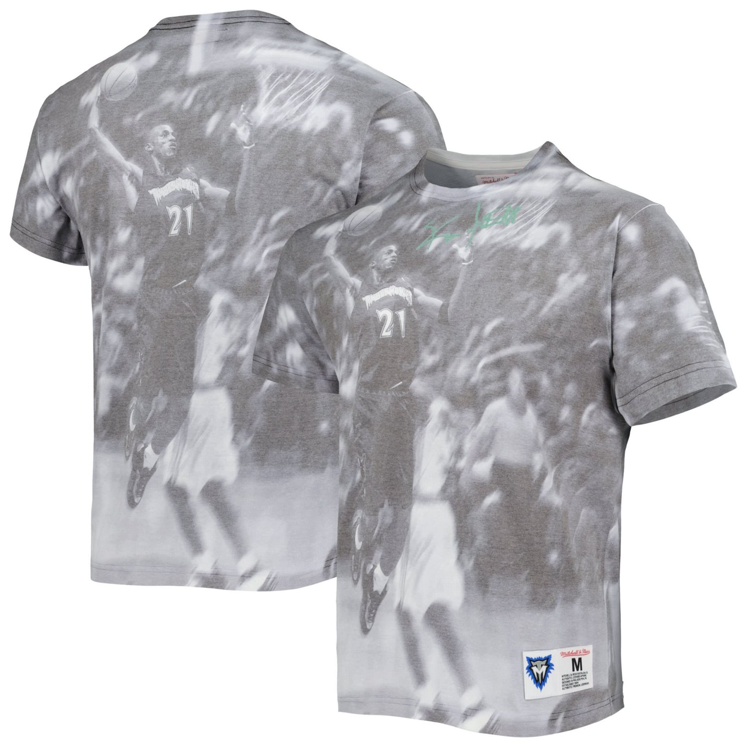 Mitchell Ness Kevin Garnett Minnesota Timberwolves Above The Rim T ...
