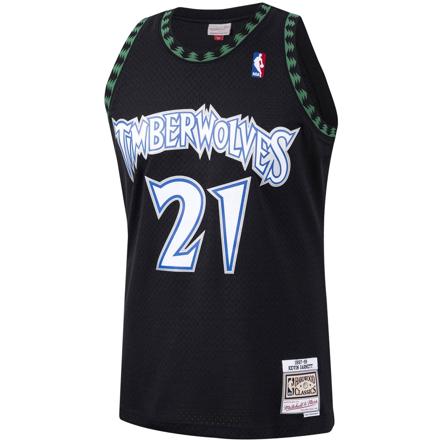 Mitchell Ness Kevin Garnett Minnesota Timberwolves Hardwood Classics ...