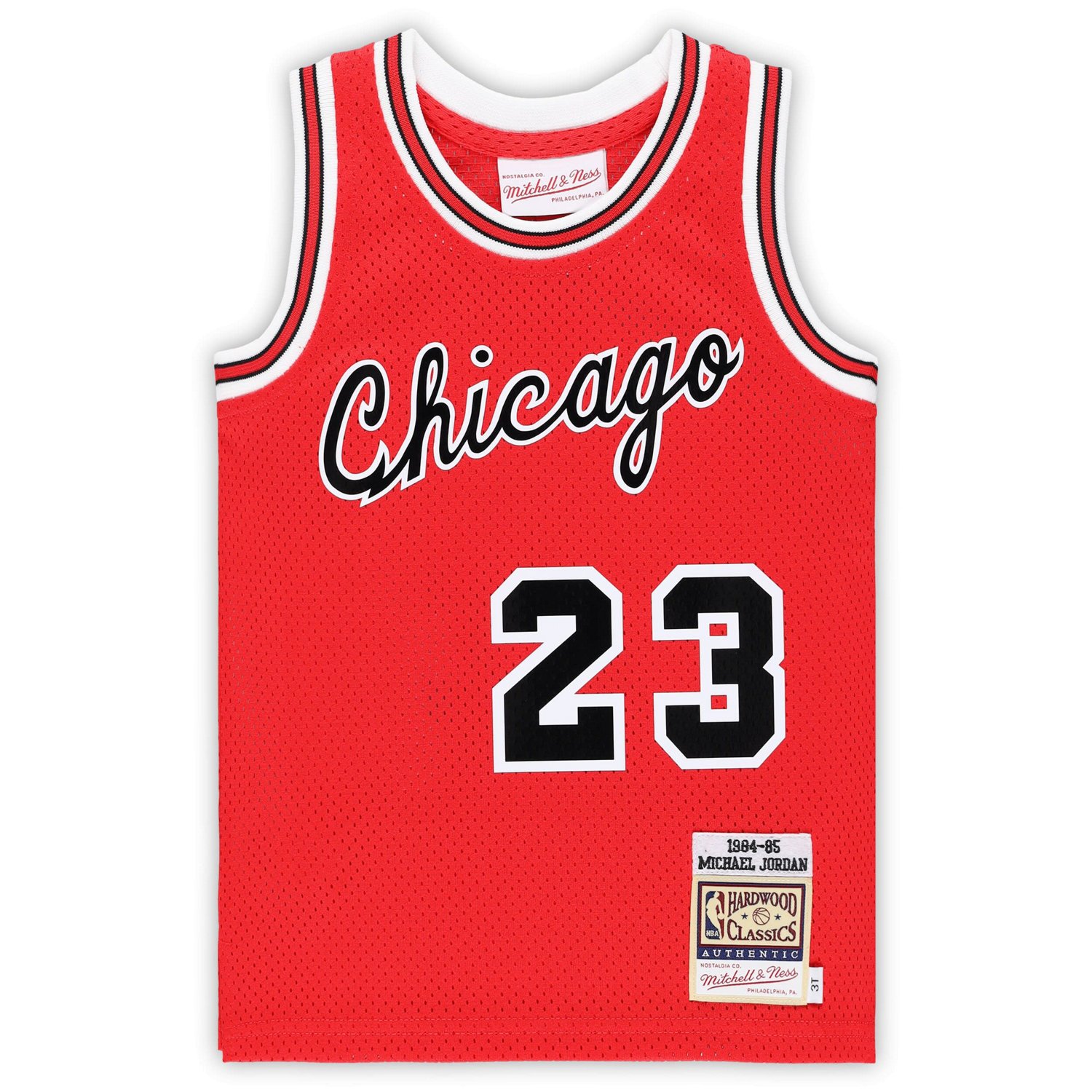 Mitchell Ness Michael Jordan Chicago Bulls Hardwood Classics 1984 85 ...