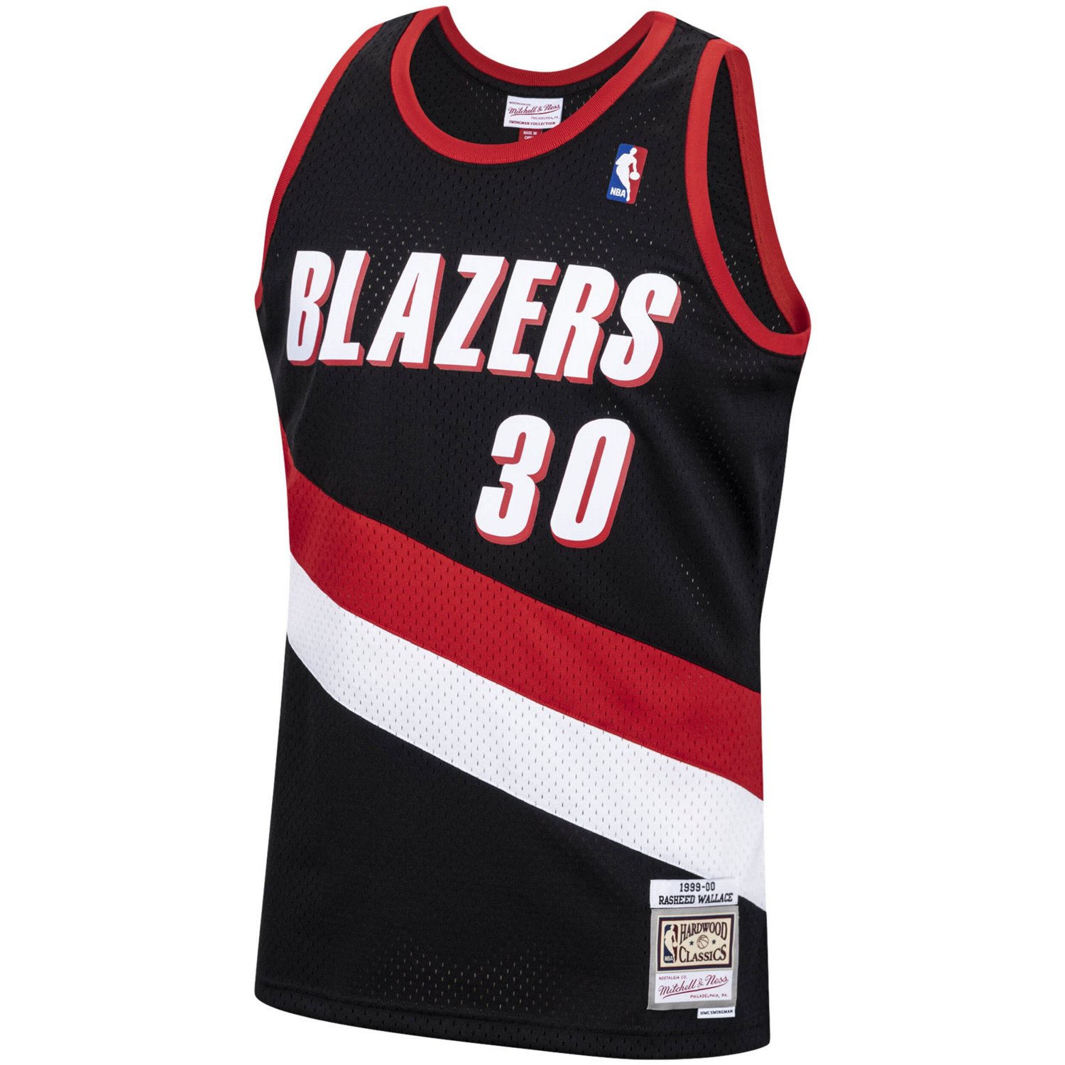 Mitchell Ness Rasheed Wallace Portland Trail Blazers 1999/00 Hardwood ...