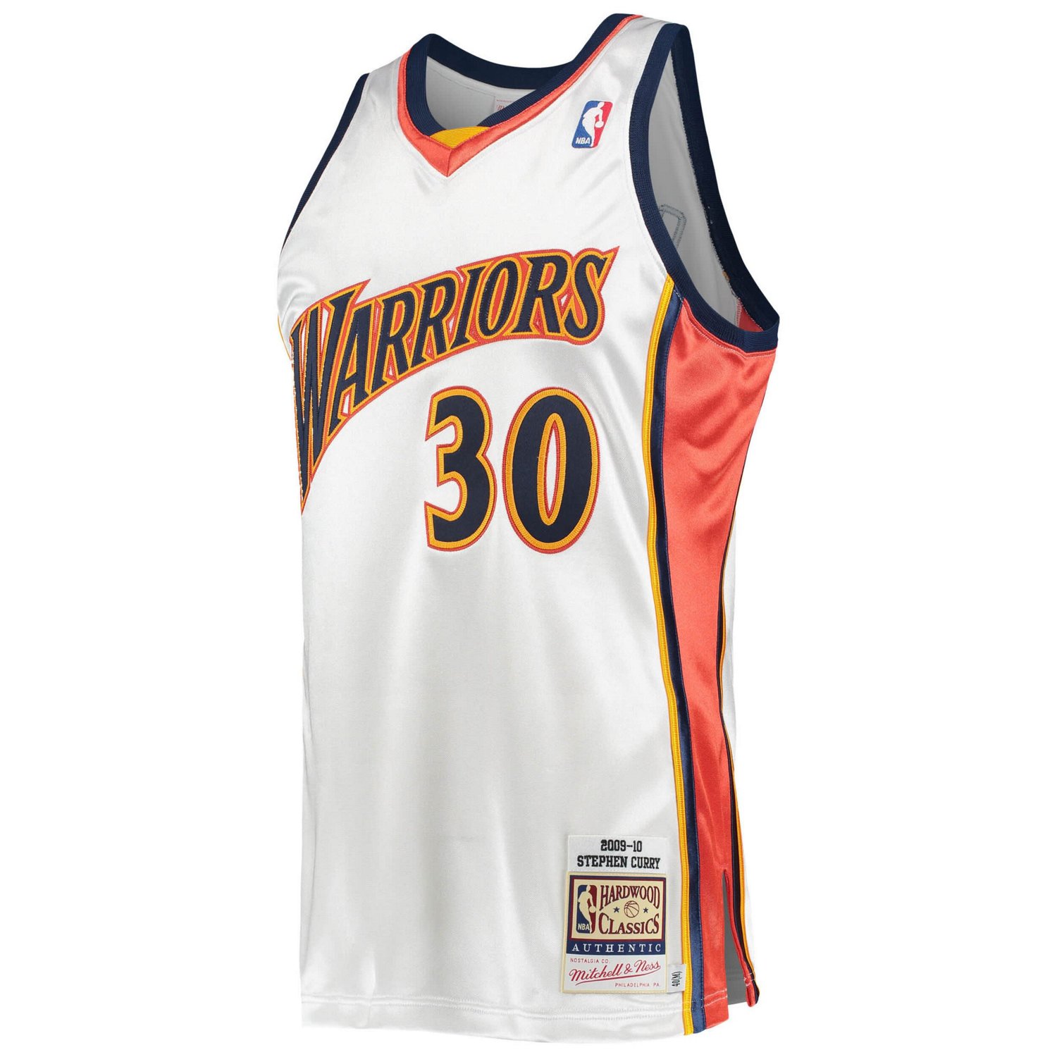 Mitchell Ness Stephen Curry Golden State Warriors 2009/10 Hardwood ...
