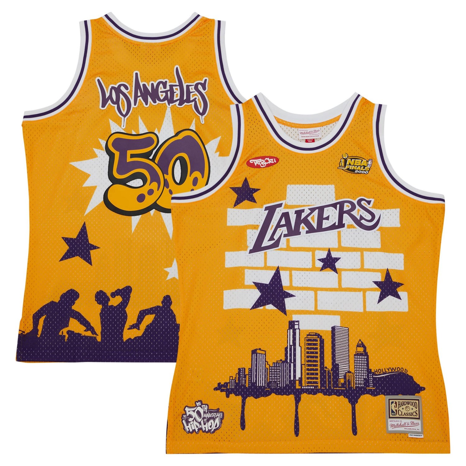 Mitchell Ness x Tats Cru Los Angeles Lakers Hardwood Classics Fashion ...