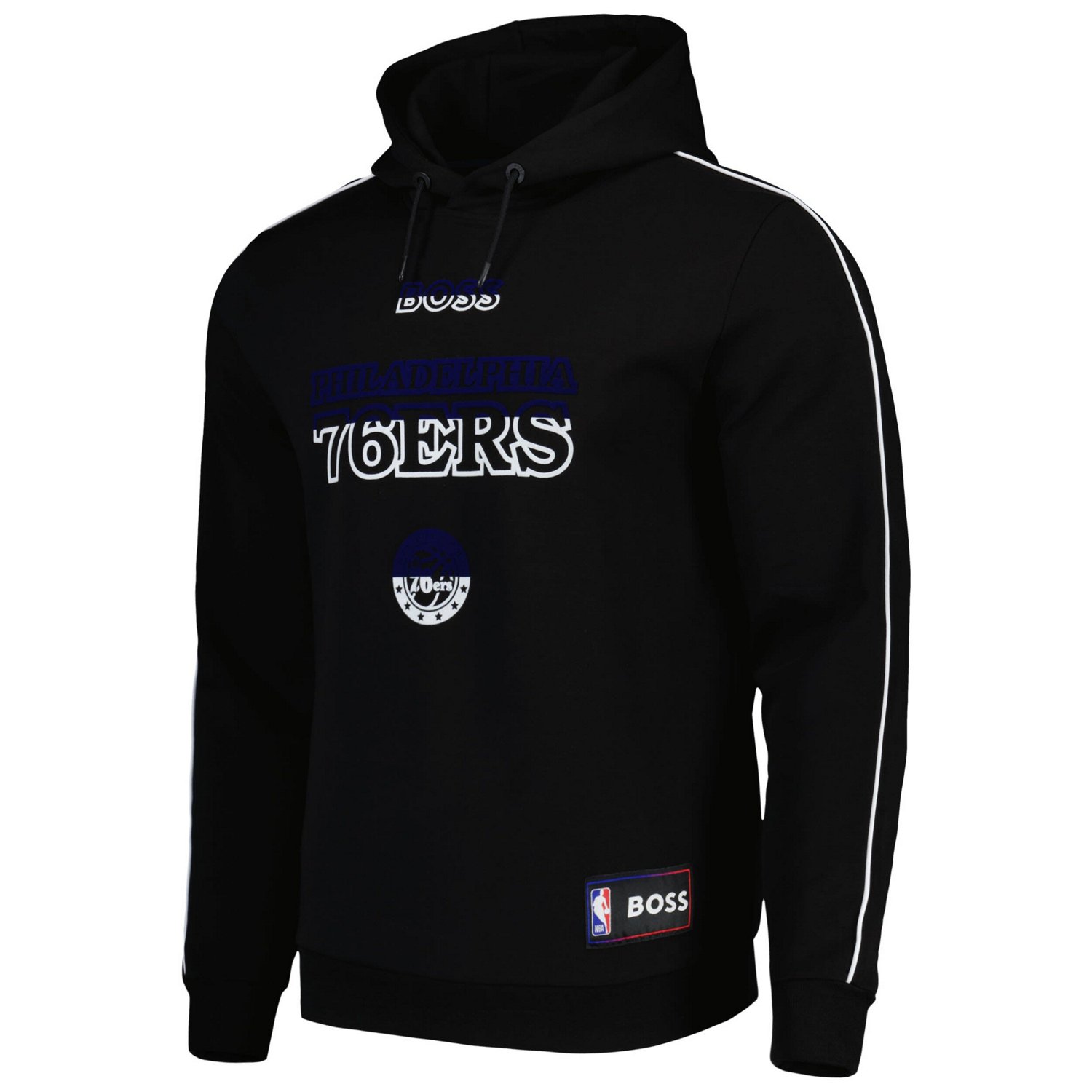NBA x Hugo Boss Philadelphia 76ers Team Bounce Tri-Blend Pullover ...