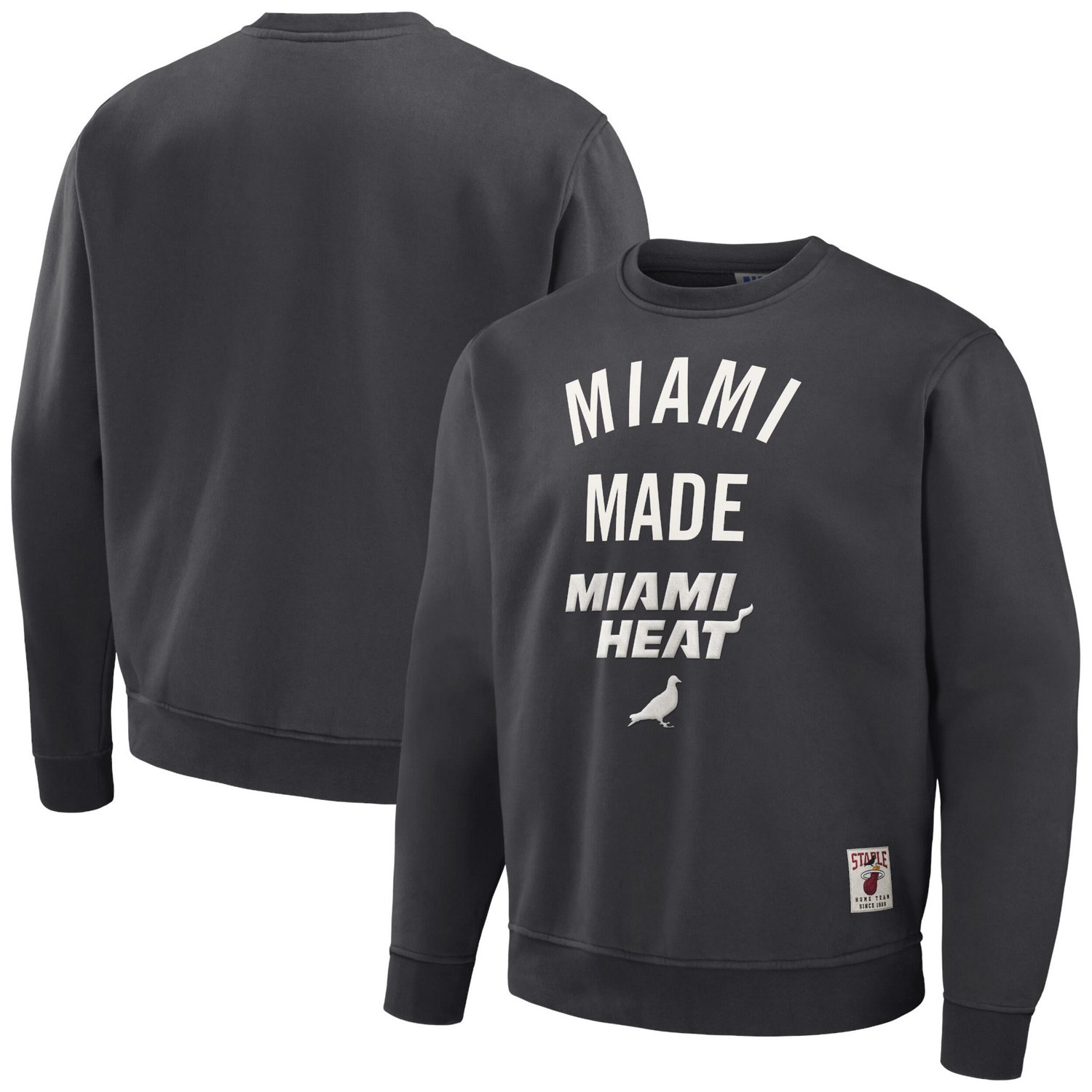 NBA x Staple Miami Heat Plush Pullover Sweatshirt | Academy