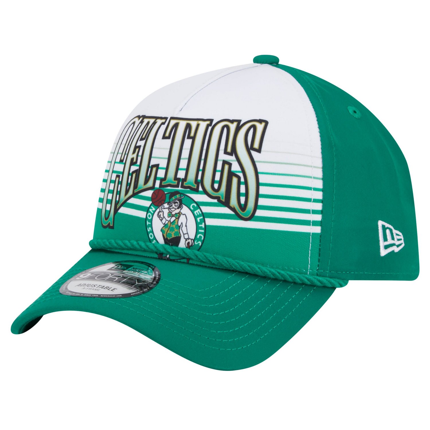 New Era Kelly Boston Celtics Throwback Gradient A-Frame 9FORTY ...