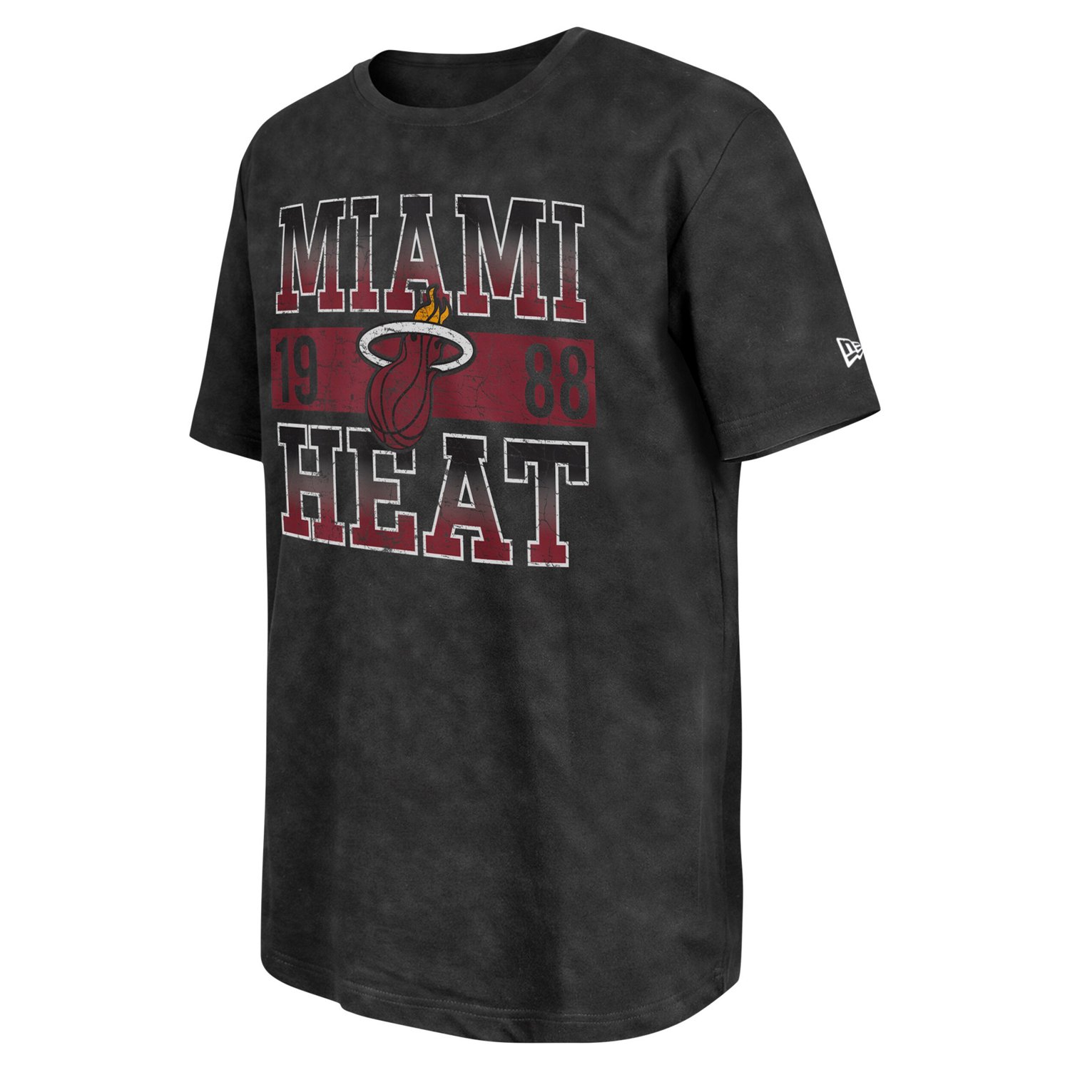 New Era Miami Heat Enzyme Washed Oversized T-Shirt | Academy