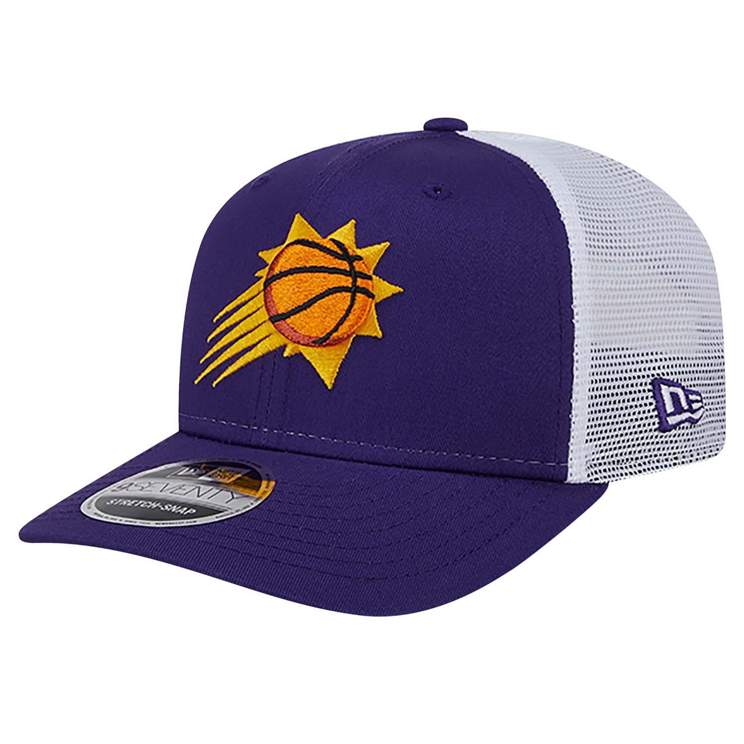 New Era White Phoenix Suns Trucker 9SEVENTY COOLERA Stretch-Snap Hat ...