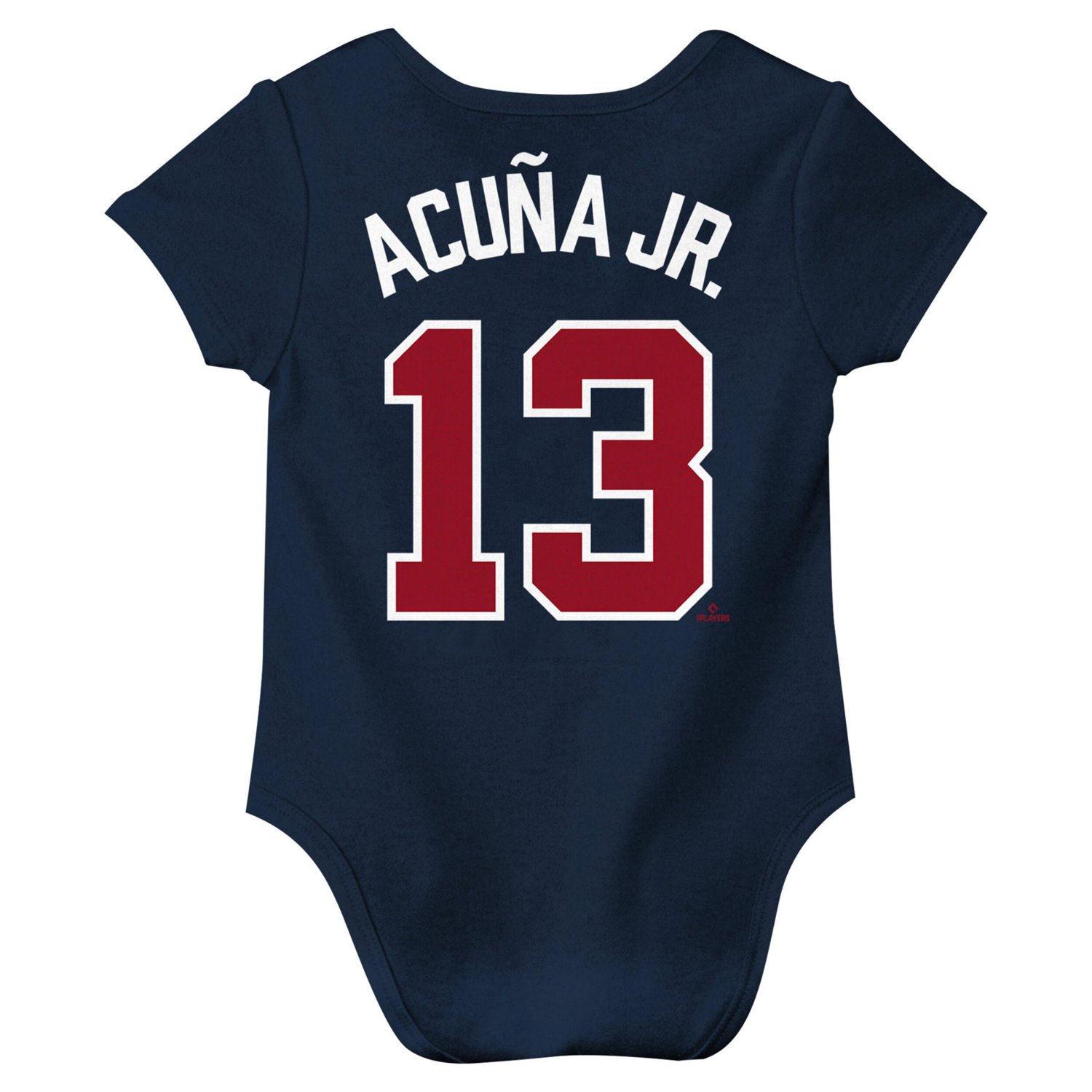 Newborn Infant Nike Ronald Acua Jr Atlanta Braves Fuse Name Number ...