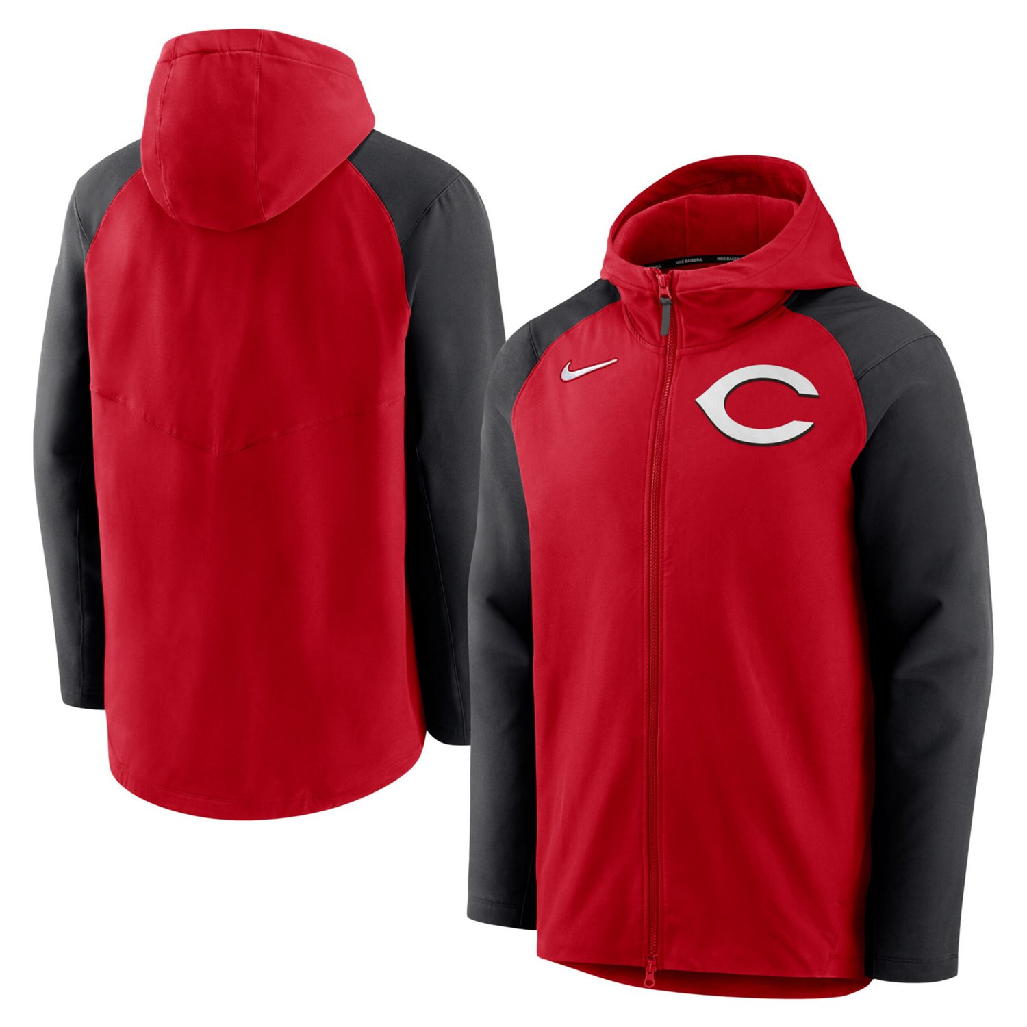 Nike /Black Cincinnati s Authentic Collection Performance Raglan Full ...