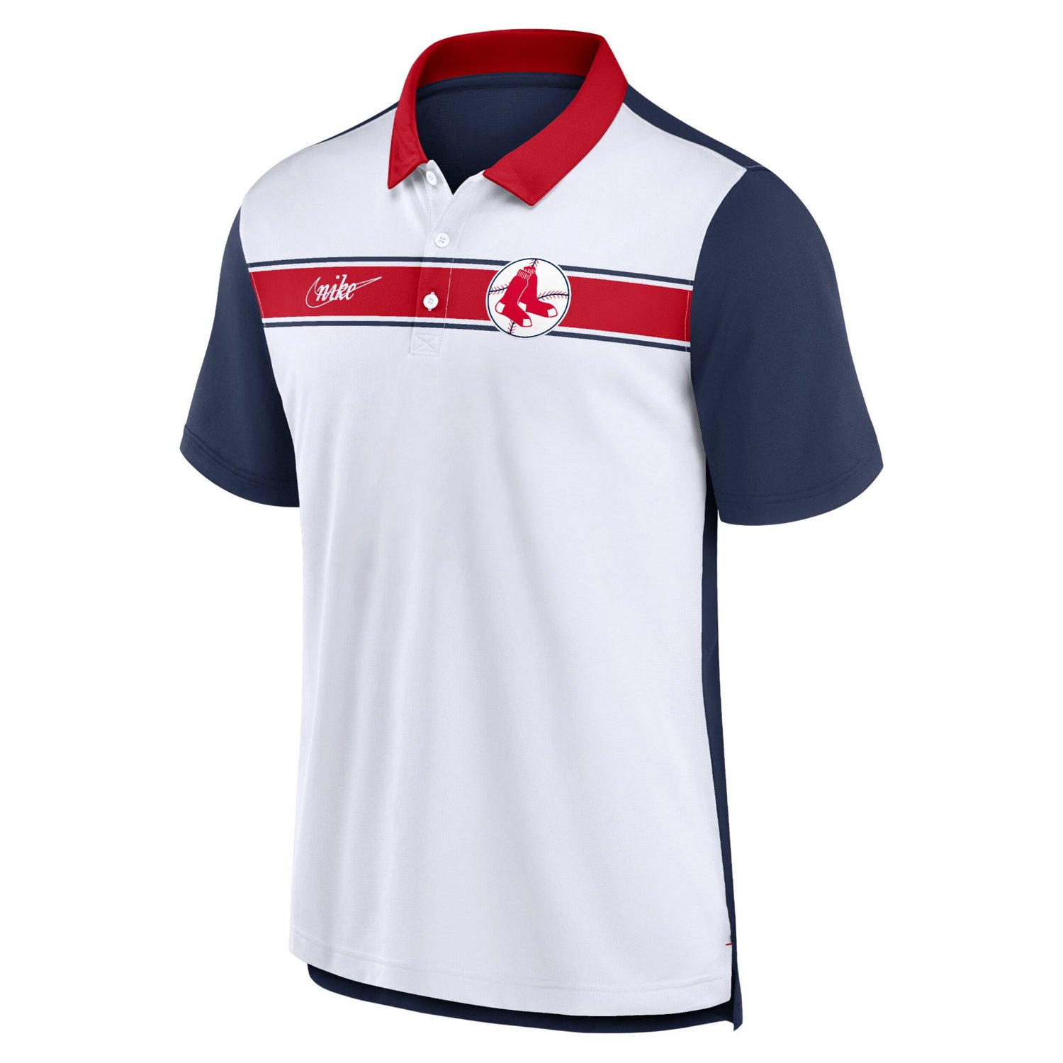 Nike /Navy Boston Red Sox Rewind Stripe Polo | Academy