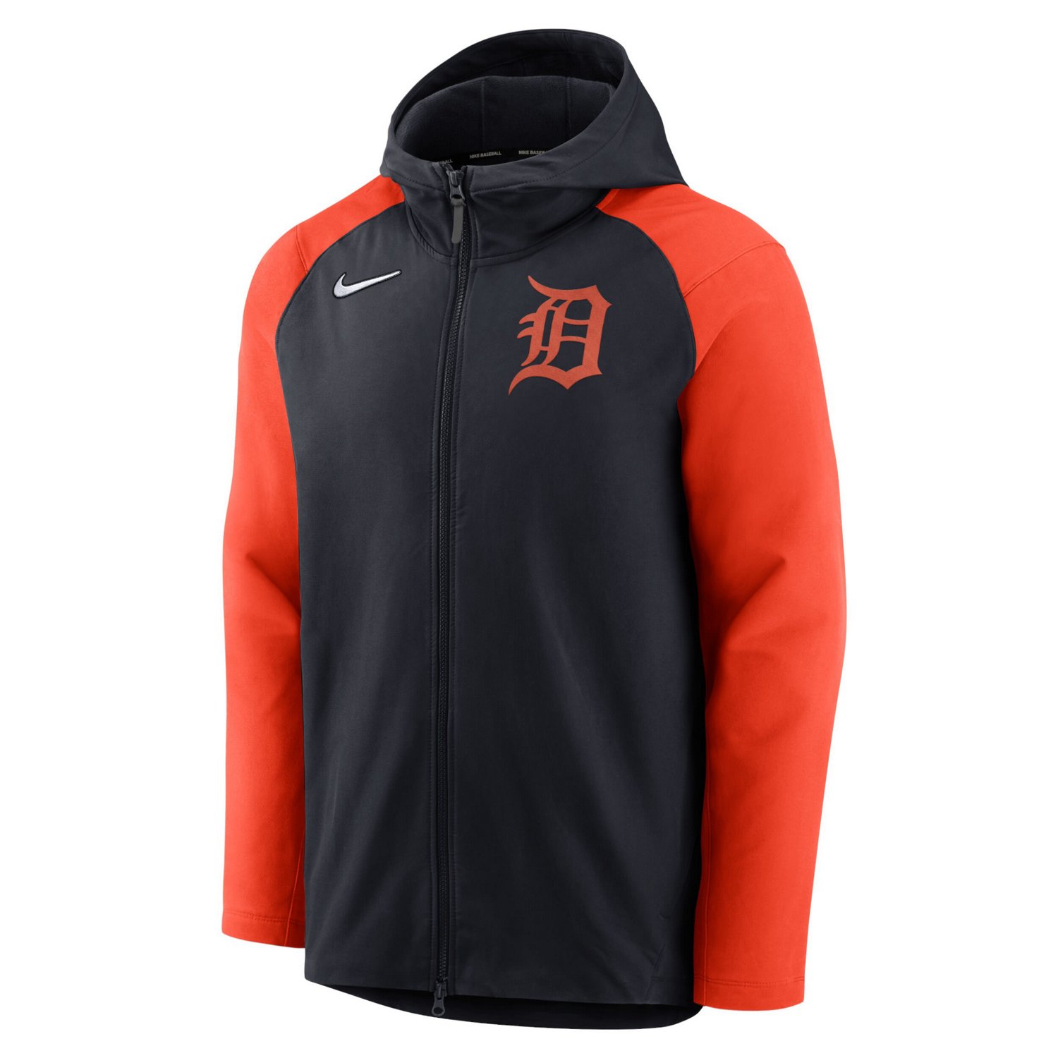 Nike /Orange Detroit Tigers Authentic Collection Performance Raglan ...