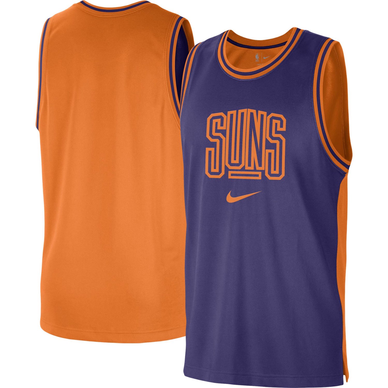 Nike /Orange Phoenix Suns Courtside Versus Force Split DNA Performance ...