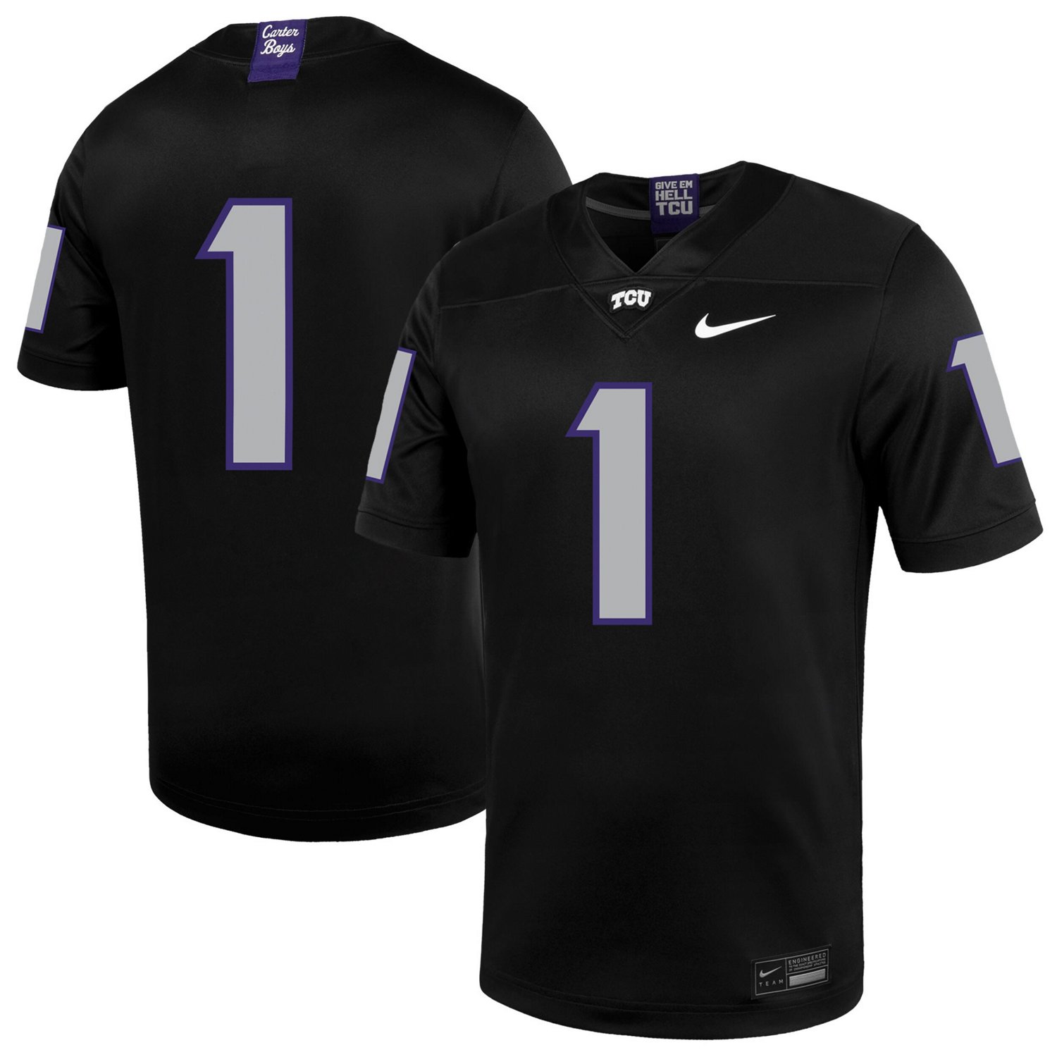 Nike 1 TCU Horned Frogs Untouchable Football Jersey | Academy