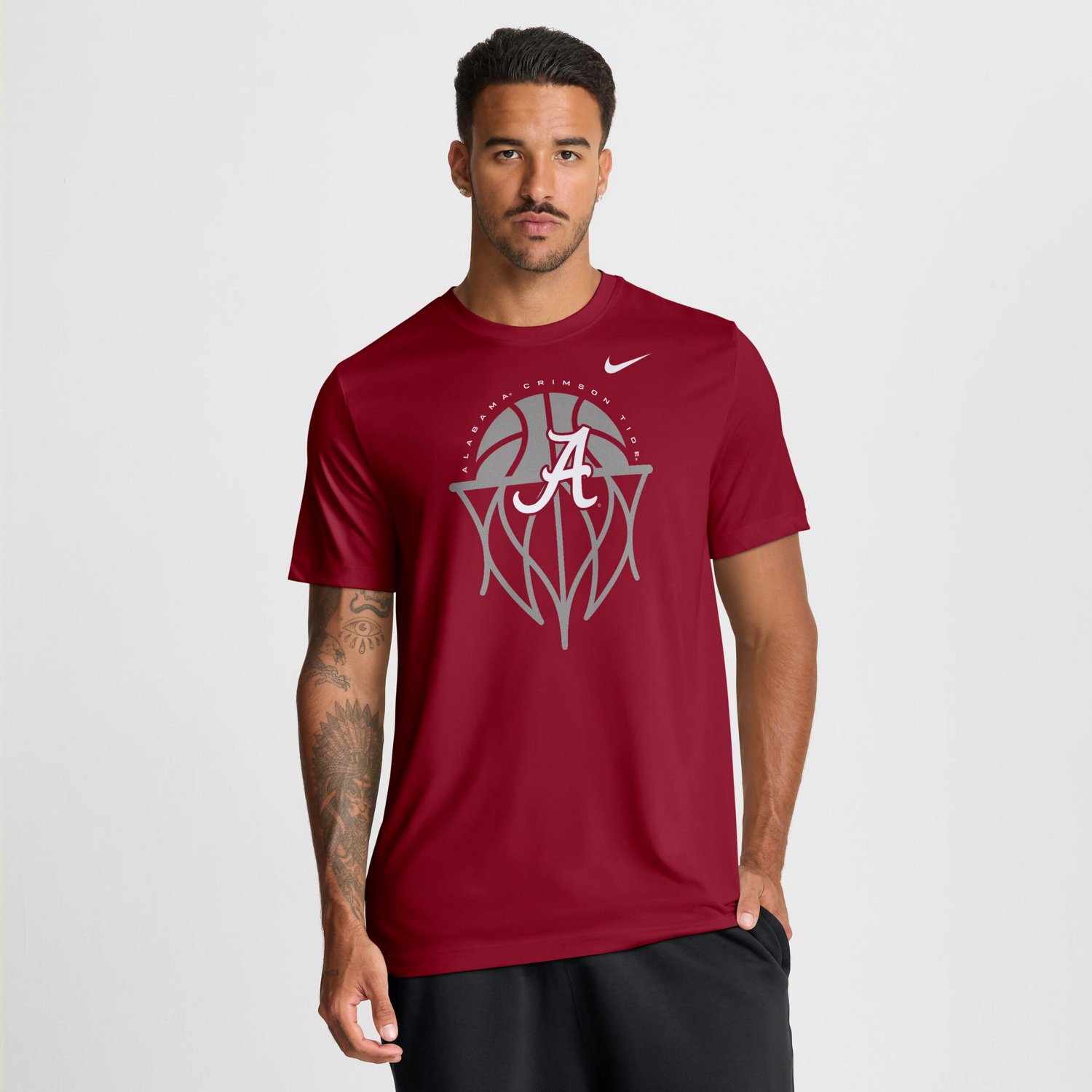 Nike Alabama Tide Basketball Icon Legend Dri-FIT T-Shirt | Academy