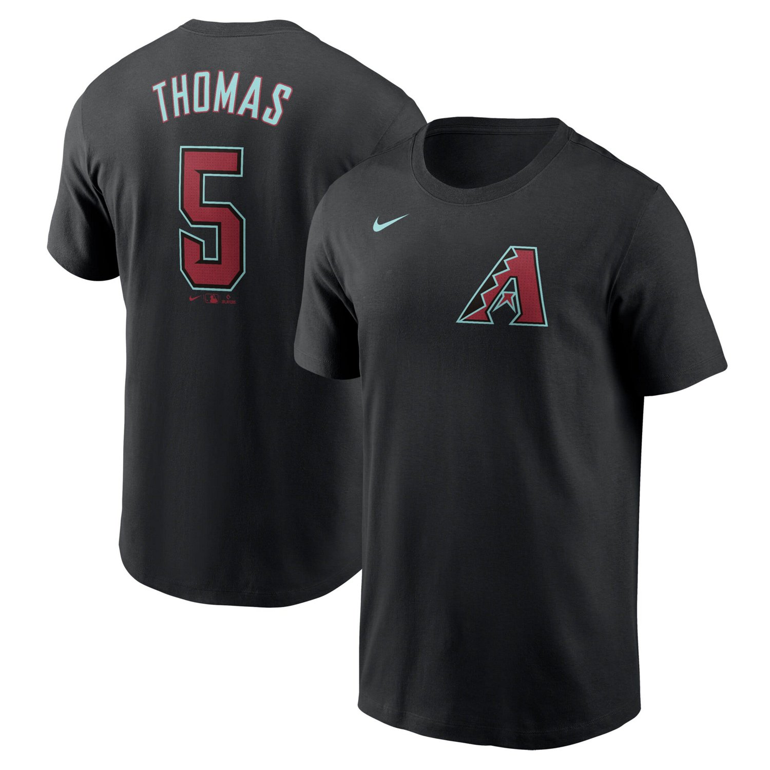 Nike Alek Thomas Arizona Diamondbacks 2024 Fuse Name Number T-Shirt ...