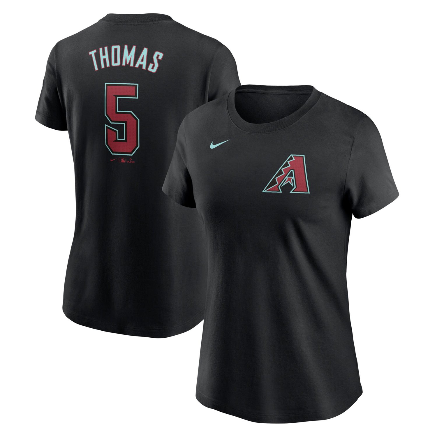 Nike Alek Thomas Arizona Diamondbacks 2024 Fuse Name Number T-Shirt ...