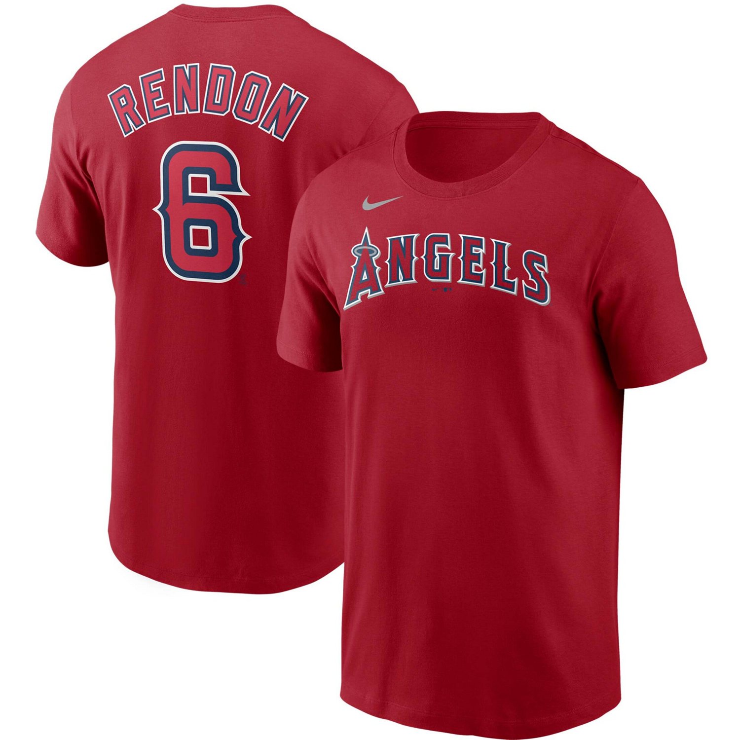 Nike Anthony Rendon Los Angeles Angels Name Number T-Shirt | Academy