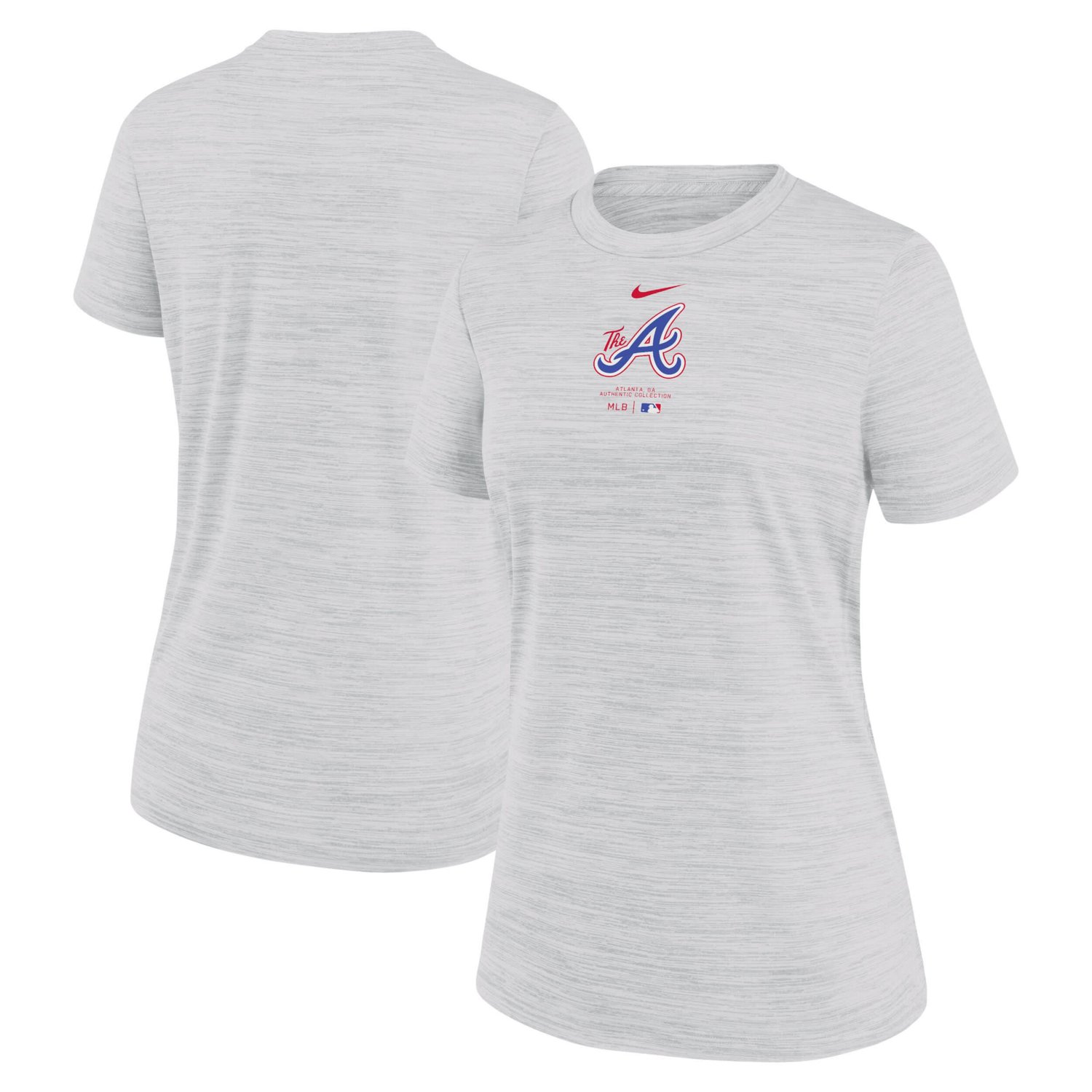 Nike Atlanta Braves City Connect Practice Velocity T-Shirt | Academy