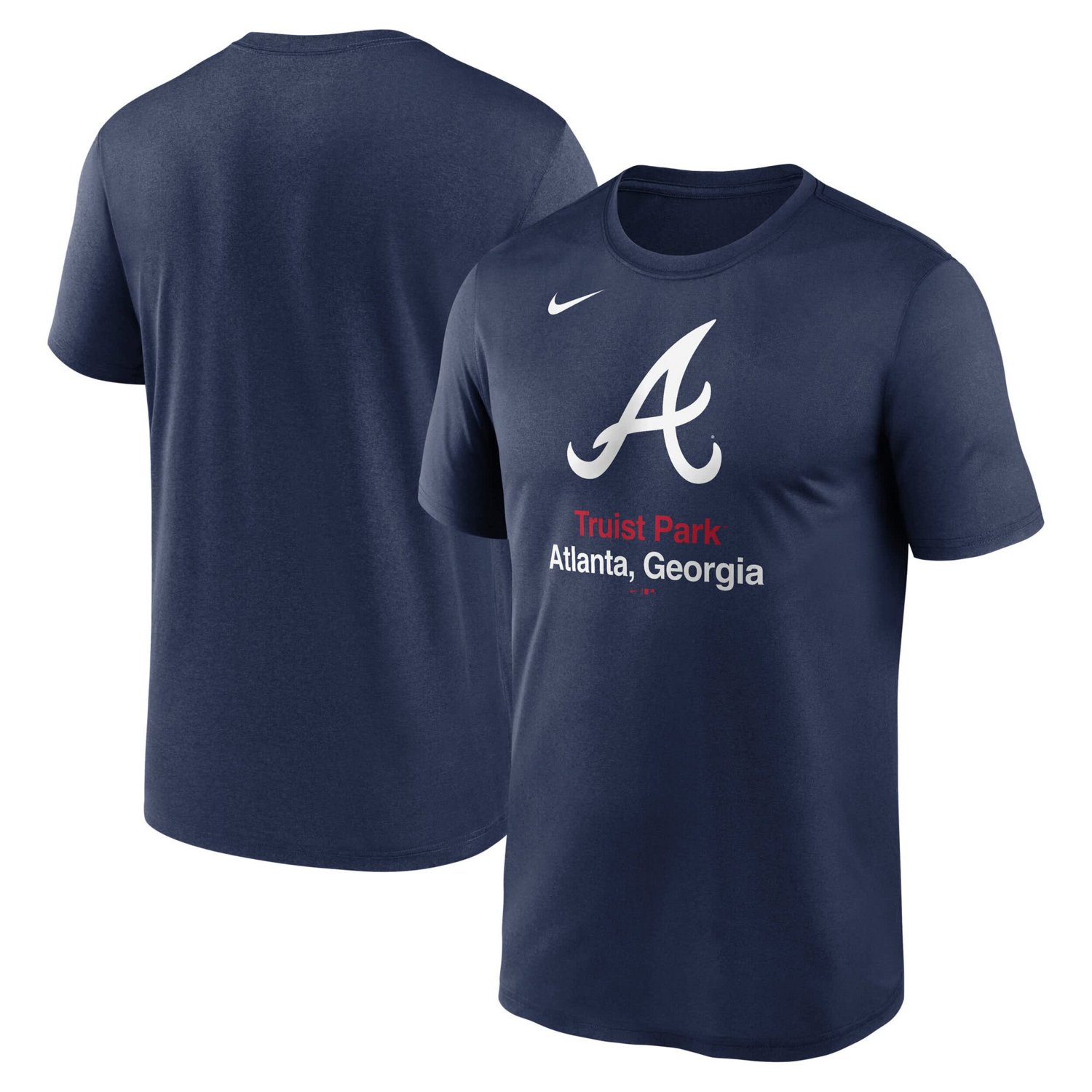 Nike Atlanta Braves Stadium Legend Performance T-Shirt | Academy