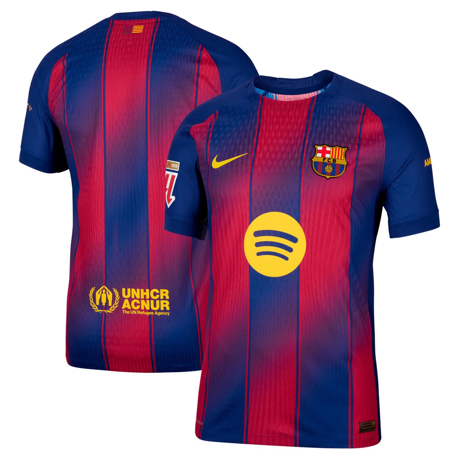 Nike Barcelona 2025 26 Home Authentic Jersey with Patch | Academy