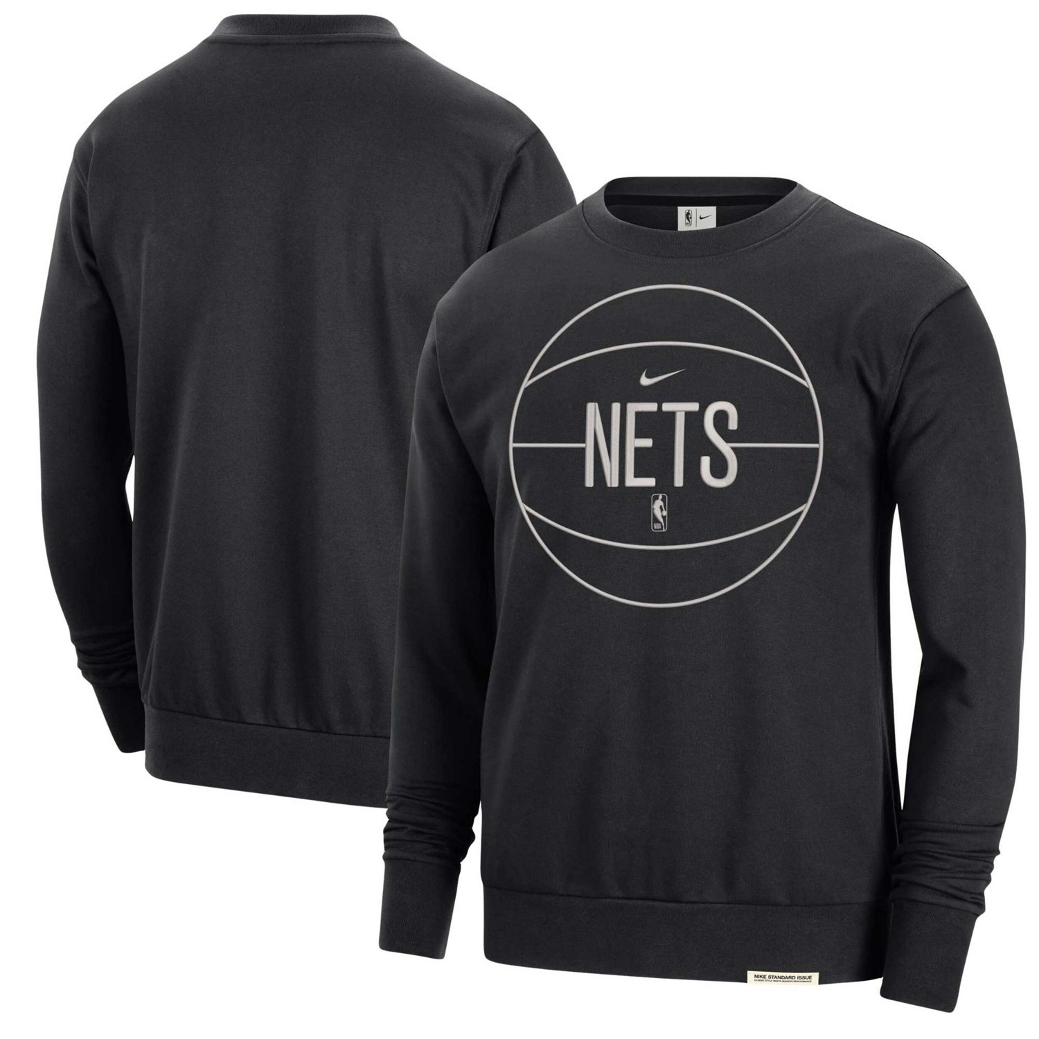 Nike Brooklyn Nets 2023/24 Authentic Standard Issue Travel Performance ...