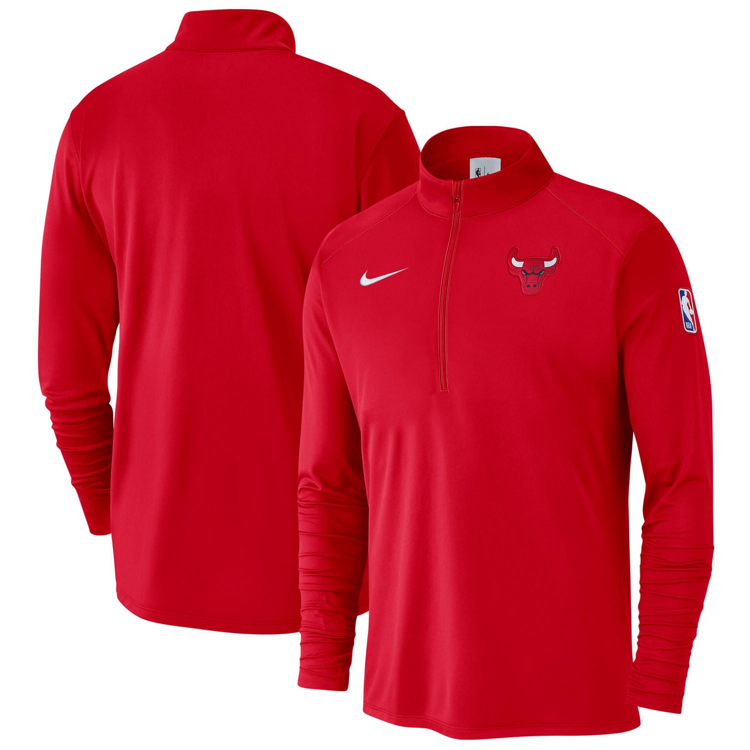 Nike Chicago Bulls 2024 25 Courtside Performance Half-Zip Top | Academy