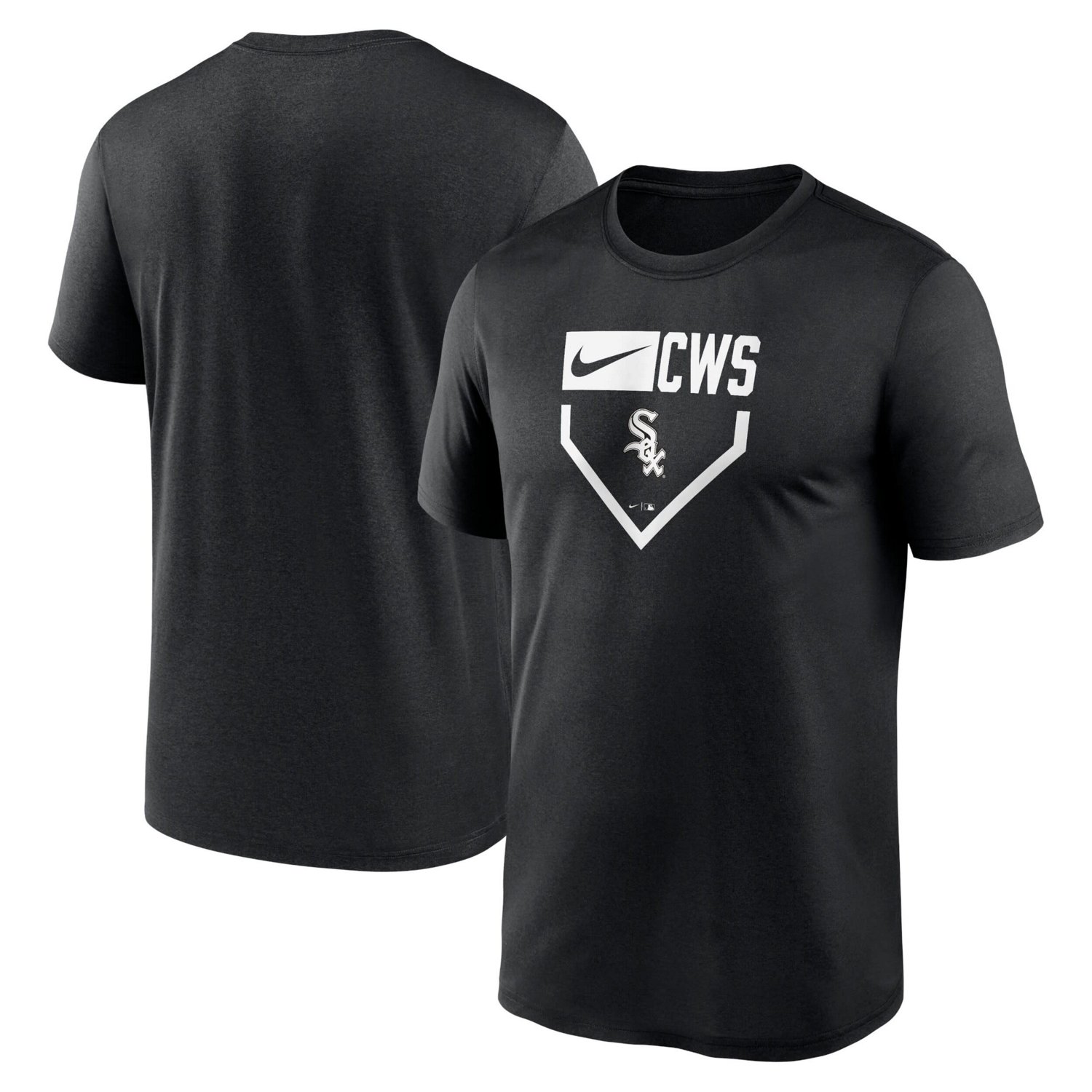 Nike Chicago White Sox Home Plate Icon Legend Performance T-Shirt | Academy