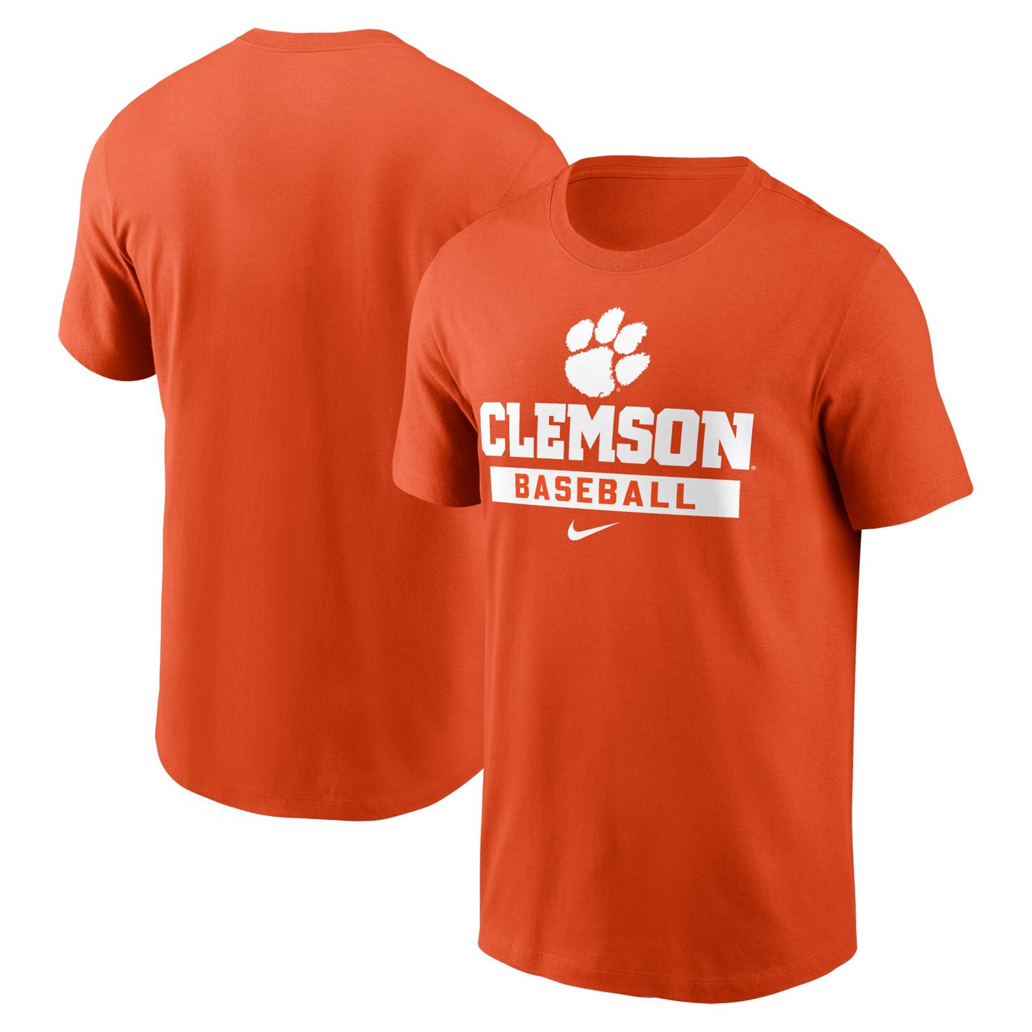 Nike Clemson Tigers Baseball T-Shirt | Free Shipping at Academy